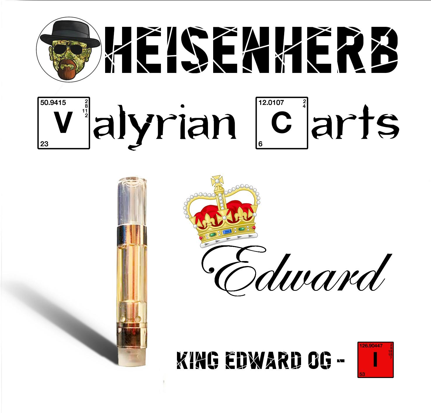 Heisenherb Valyrian Carts - King Edward OG | Weedmaps