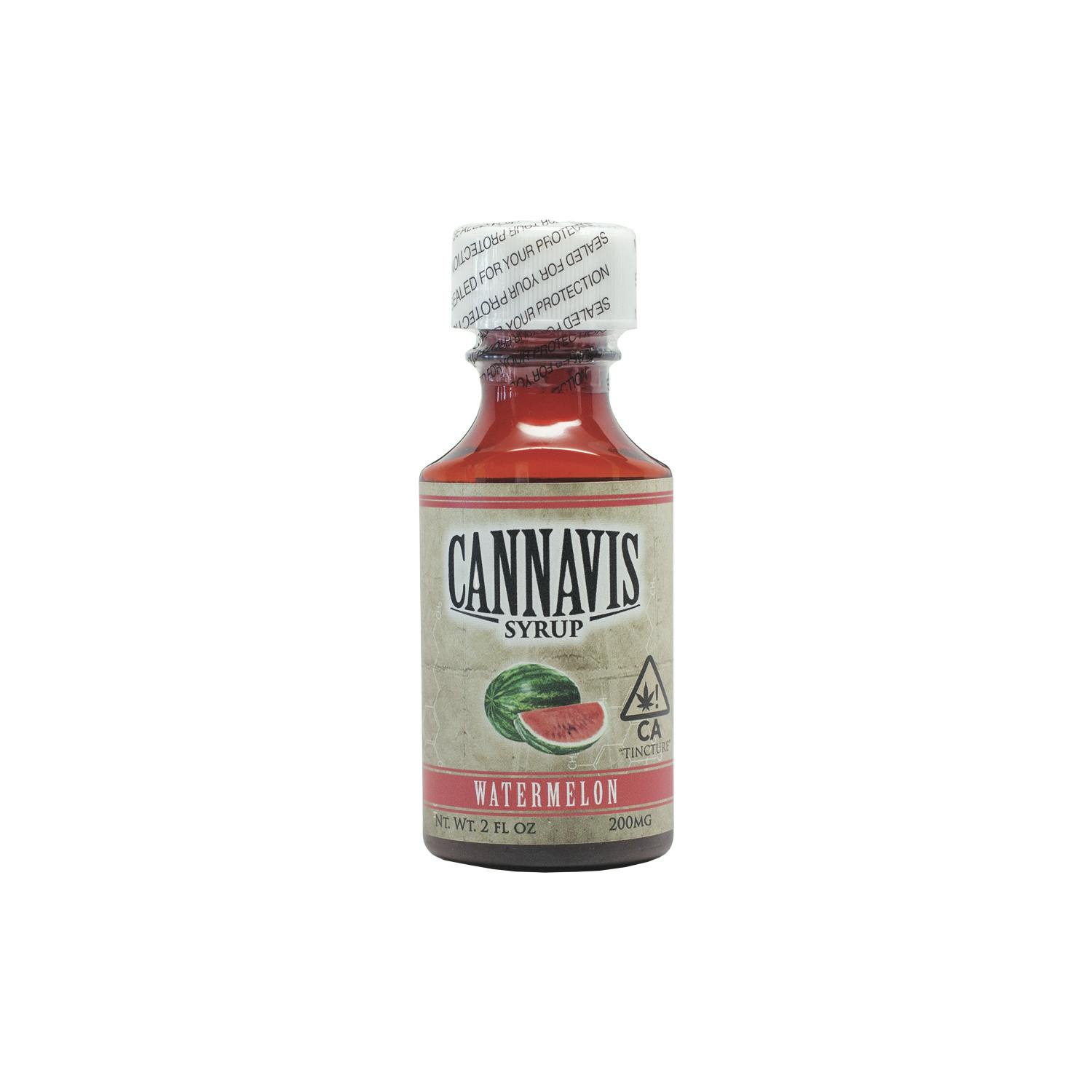 200mg Watermelon THC Syrup Tincture - Cannavis