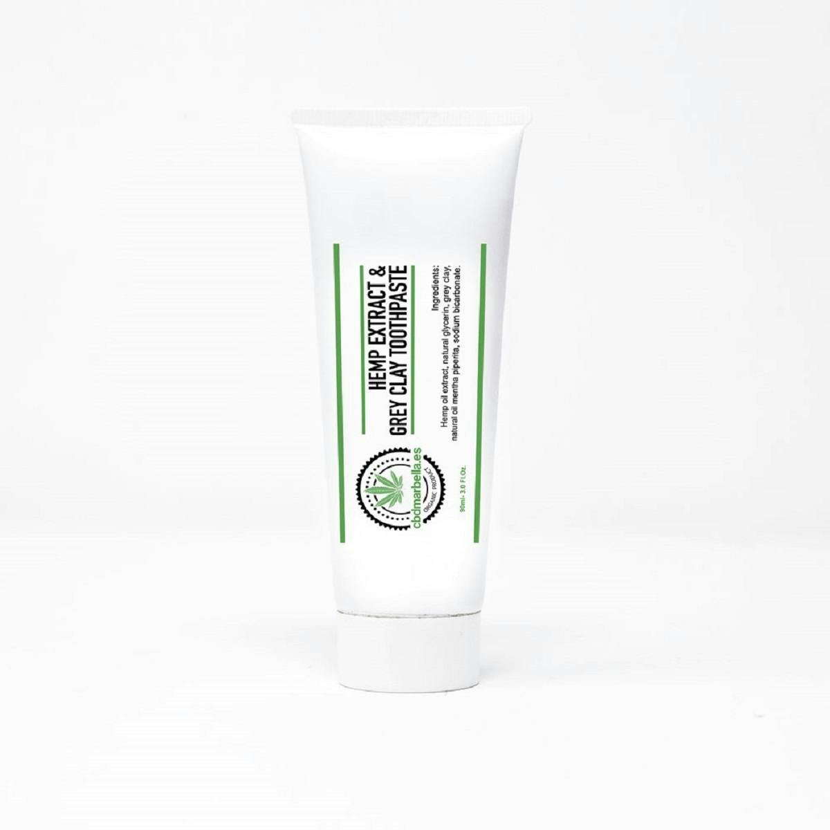 Hemp Extract & Grey Clay Toothpaste - CBD Marbella