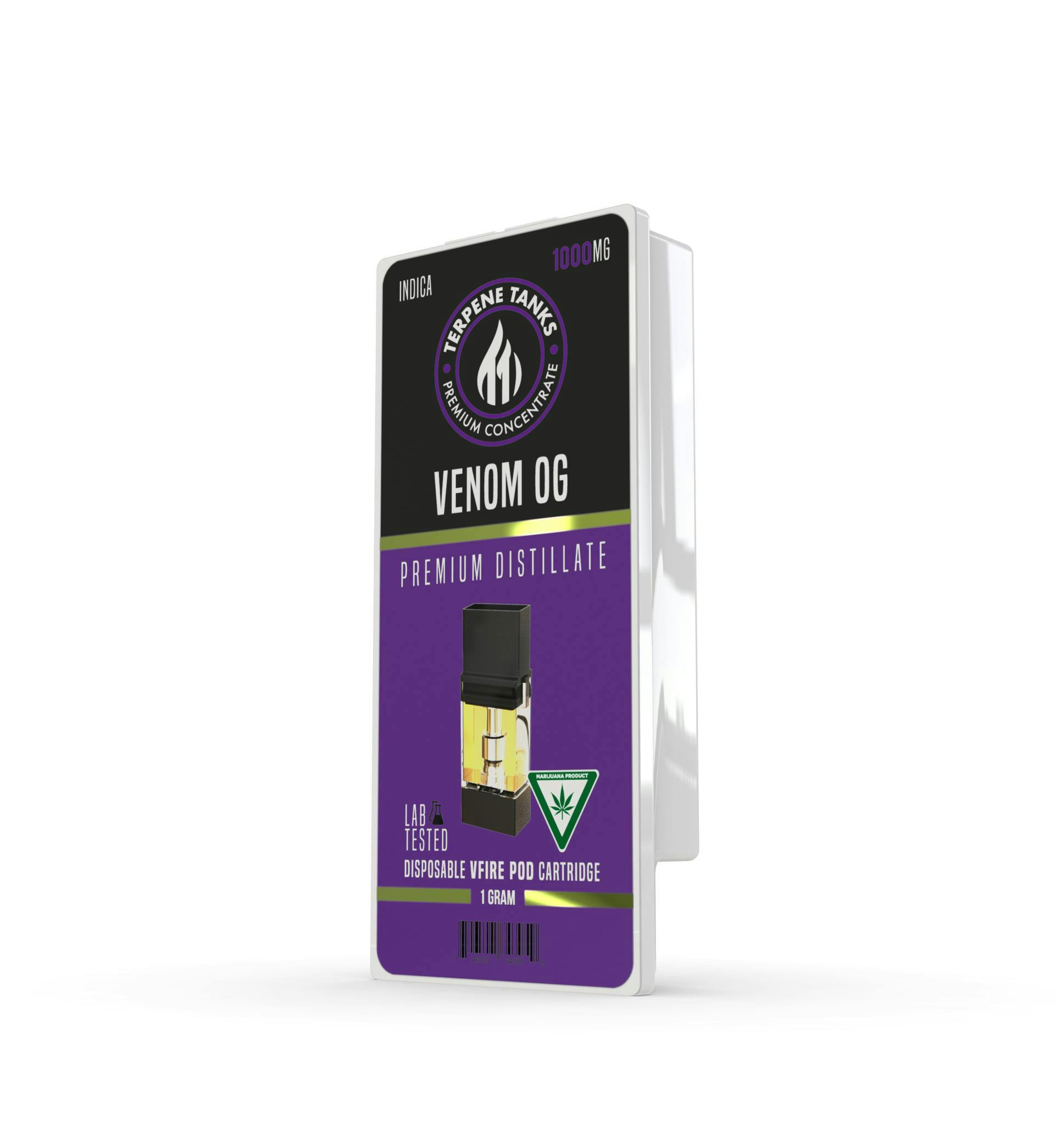 Terpene Tanks Venom OG V-Fire Pod 1g - Terpene Tanks