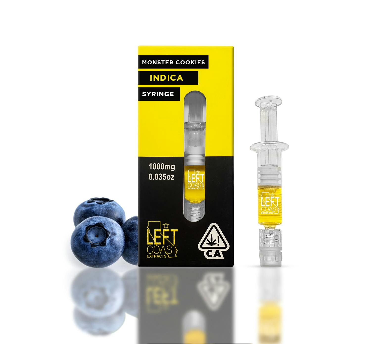 Monster Cookies- Premium THC Syringe 1G - LEFT COAST