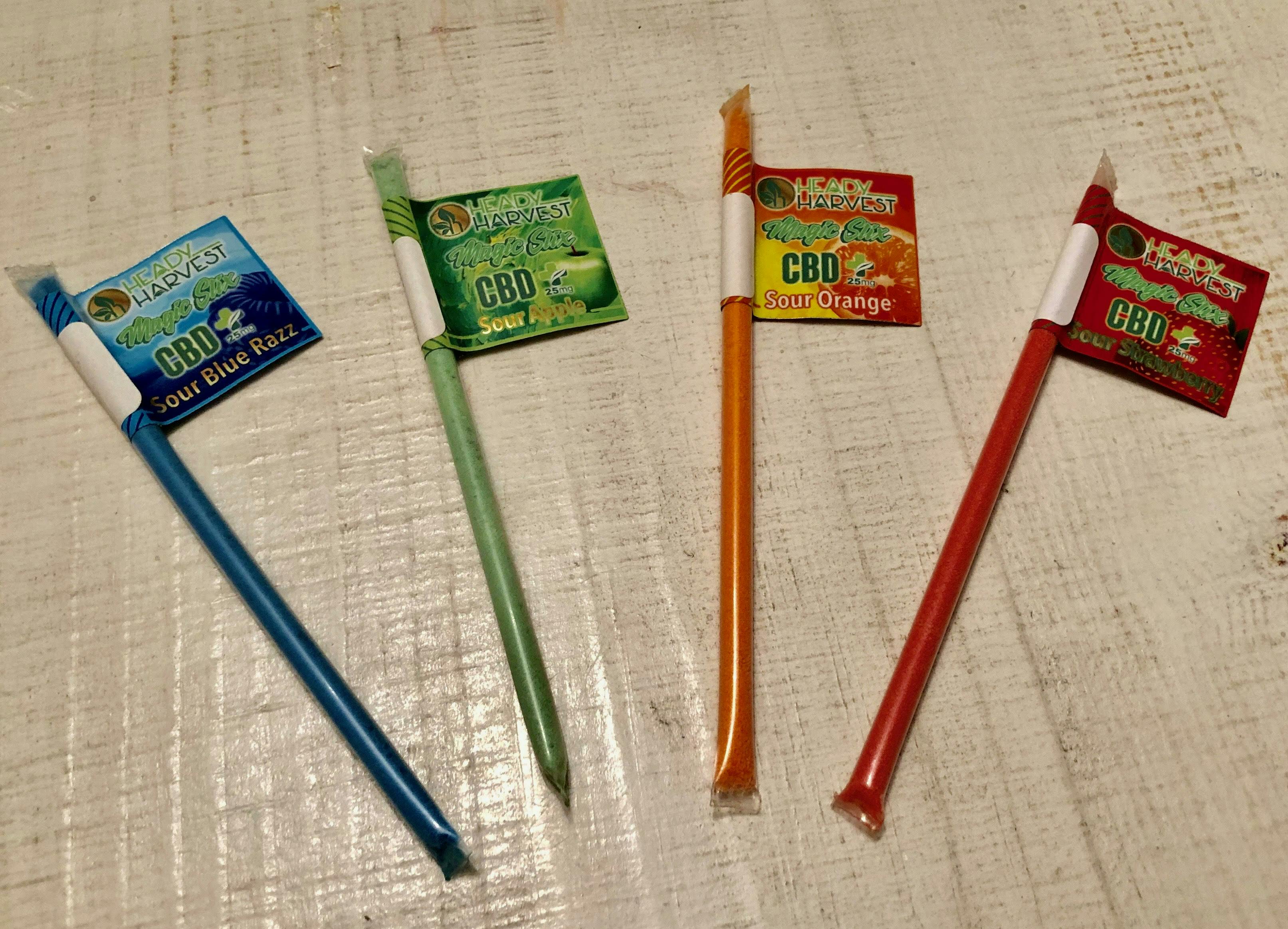 Heady Harvest CBD Pixie Sticks - Assorted Flavors - Simply Cannabis 207