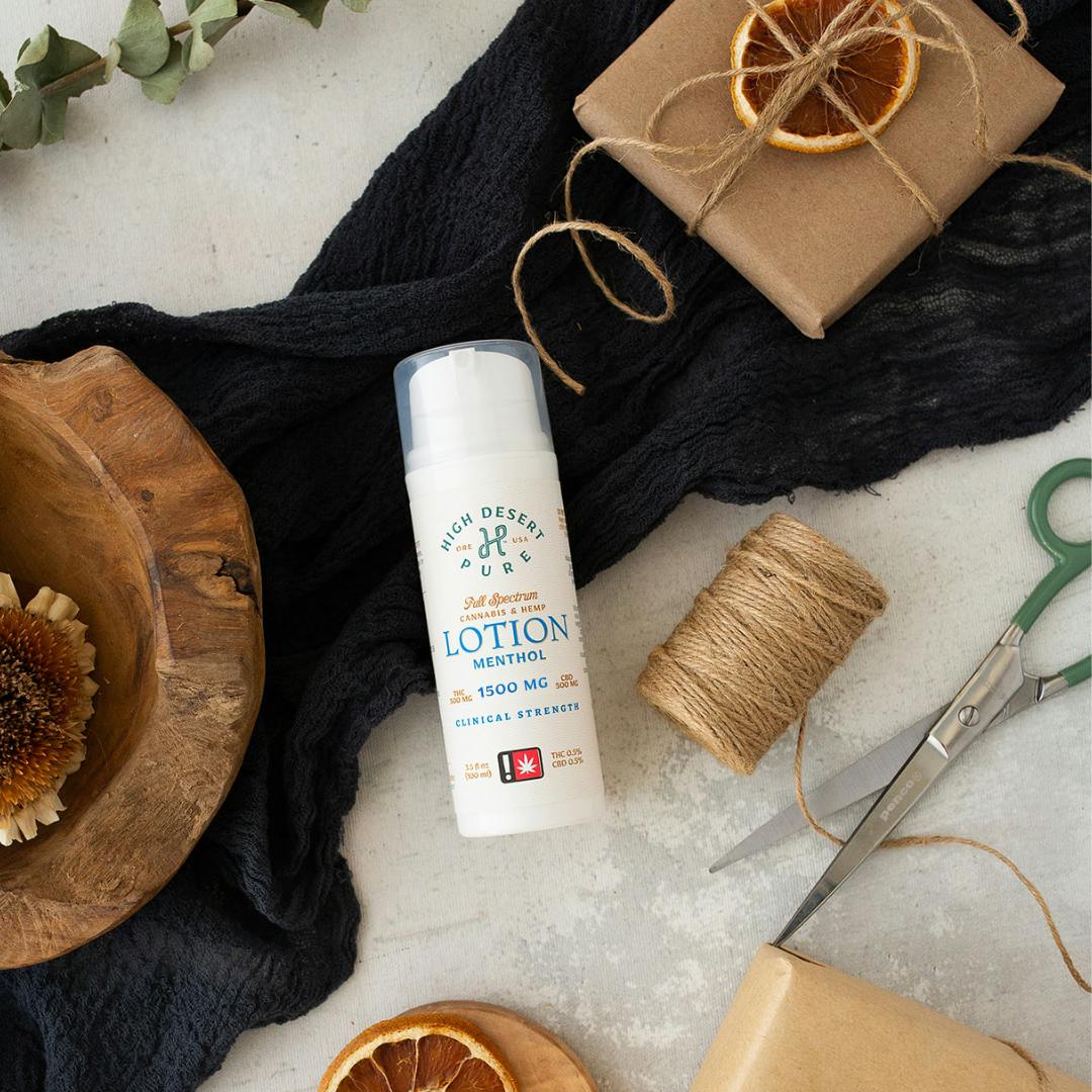 Menthol Lotion (1500 mg) - High Desert Pure