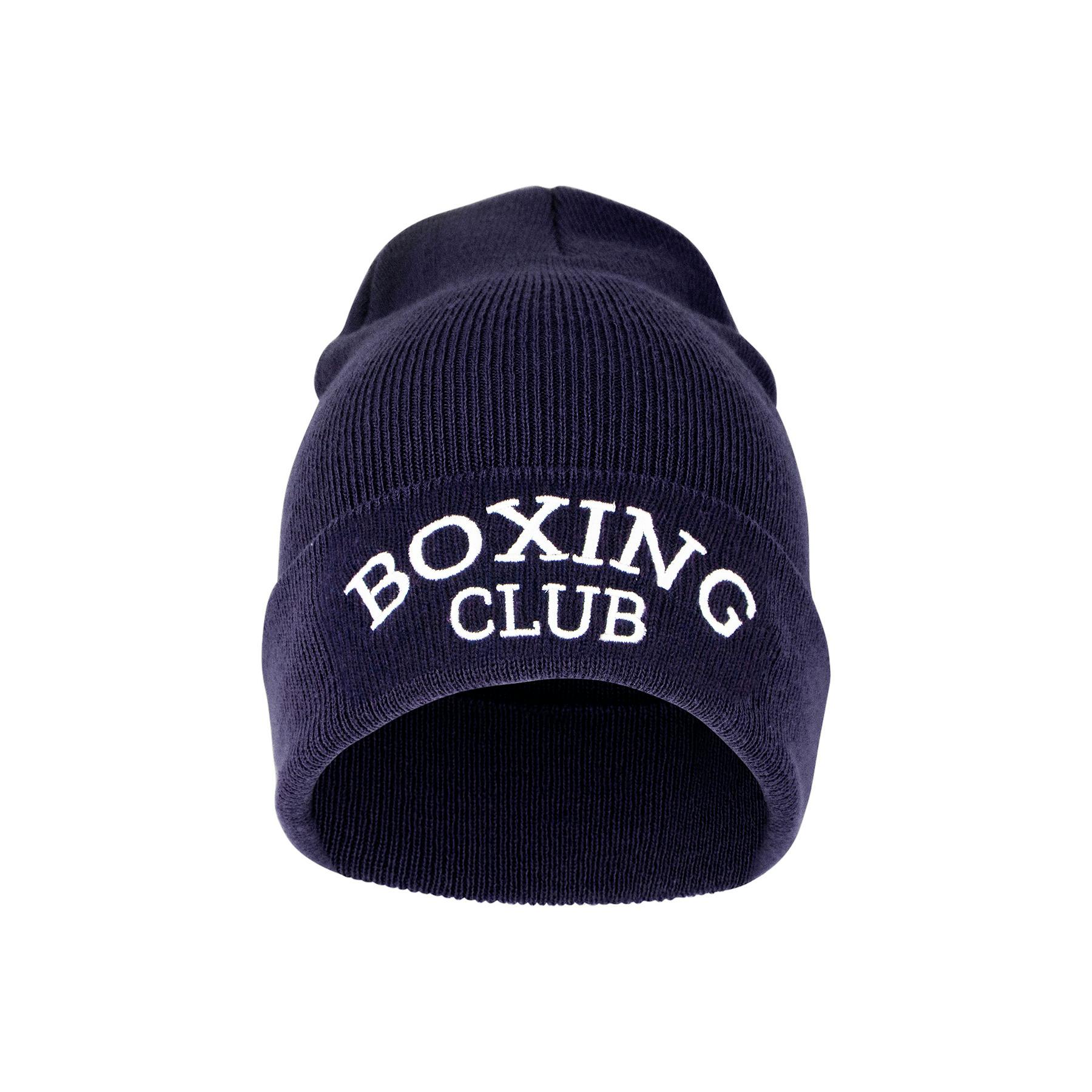 Boxing Club Beanie- Navy - Knockout Sticks