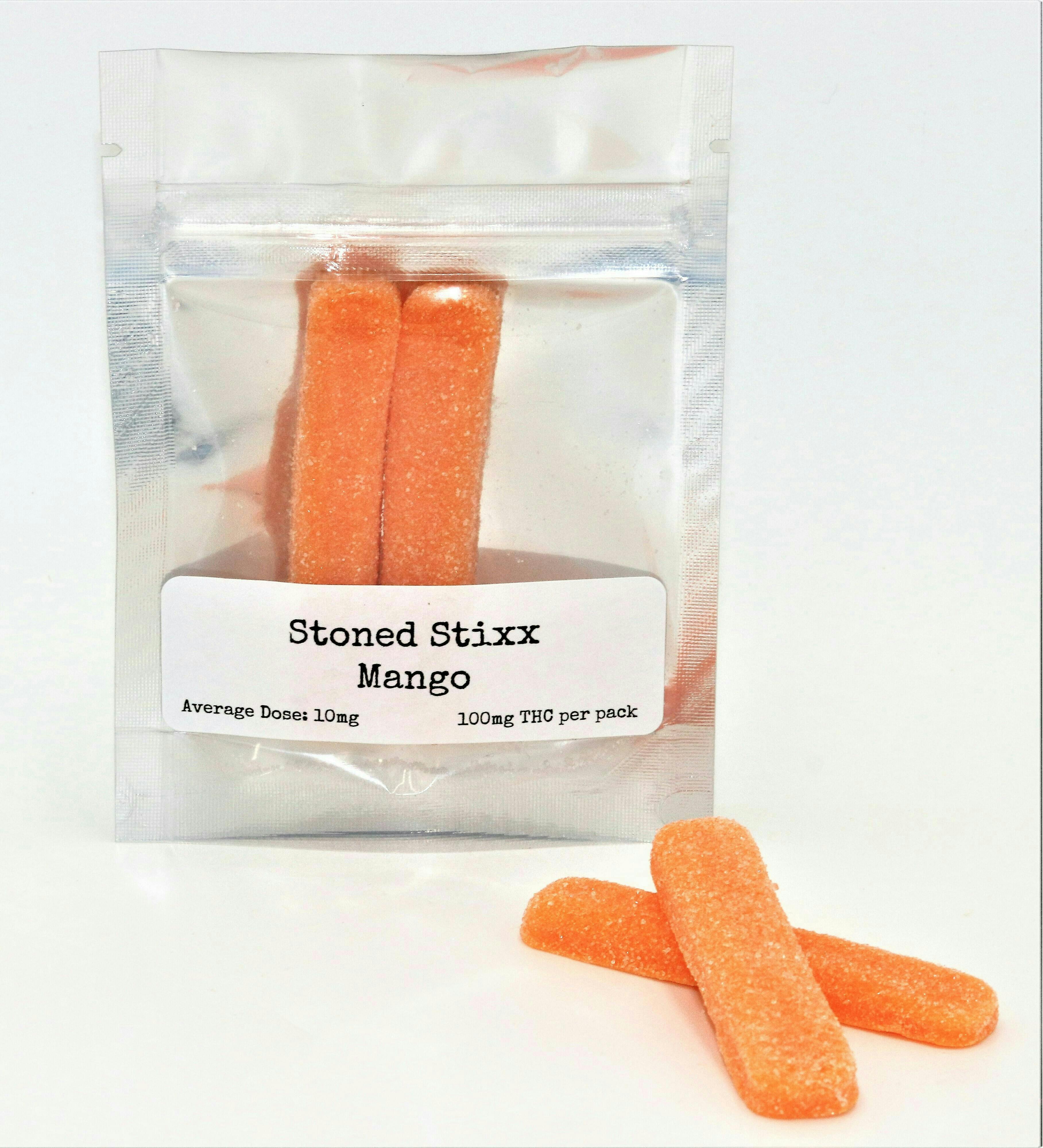Stoned Stixx- Mango 100mg - Double Dog Delicacies
