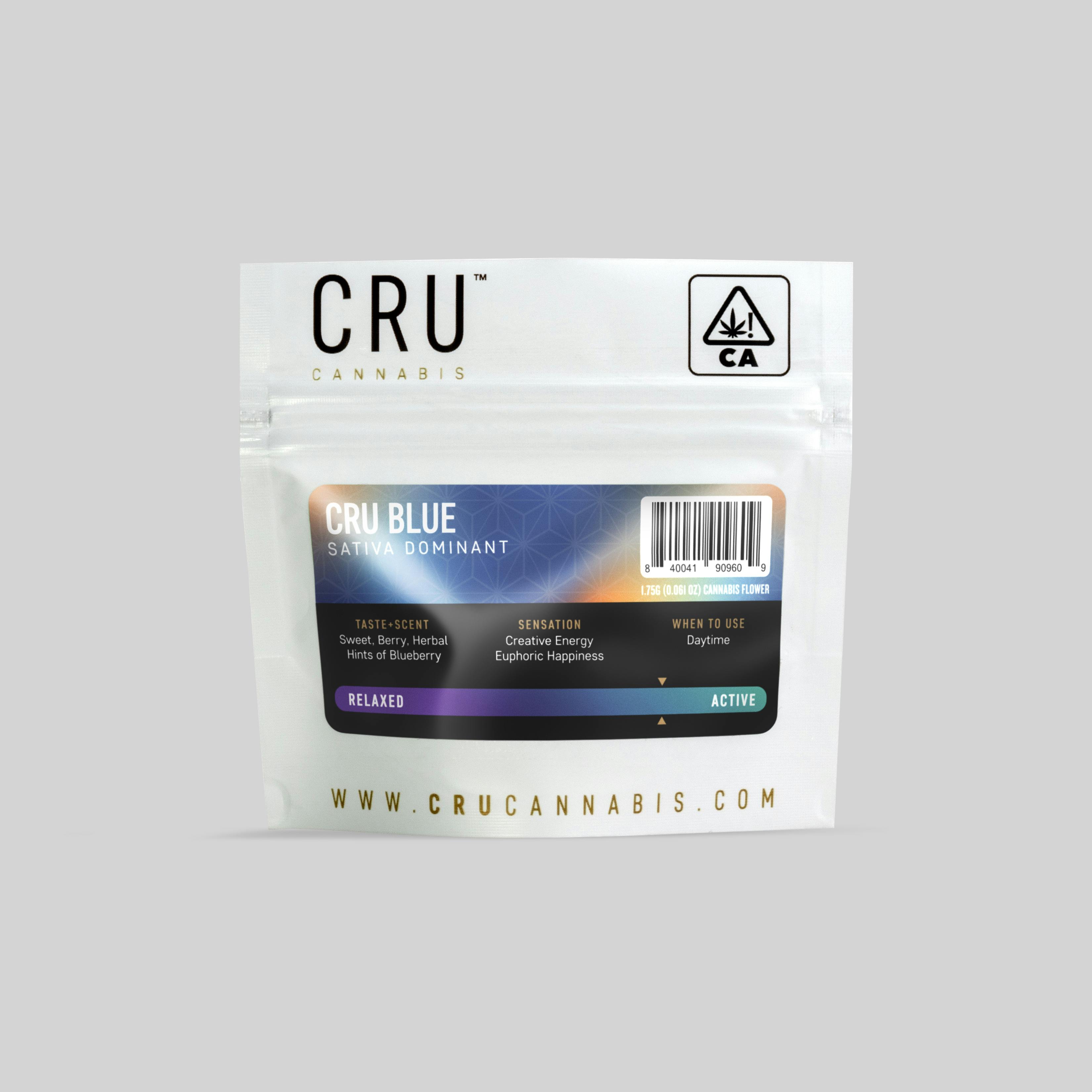 CRU Blue (1.75 Grams) - CRU Cannabis