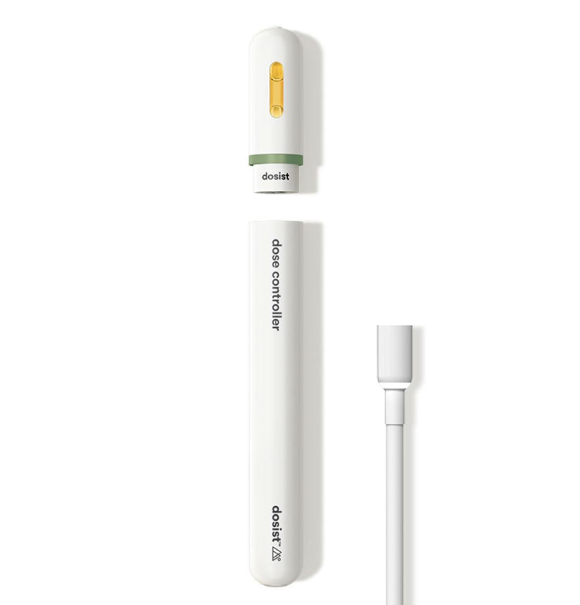3 second (white) dose controller (rechargeable battery) by dosist - dosist