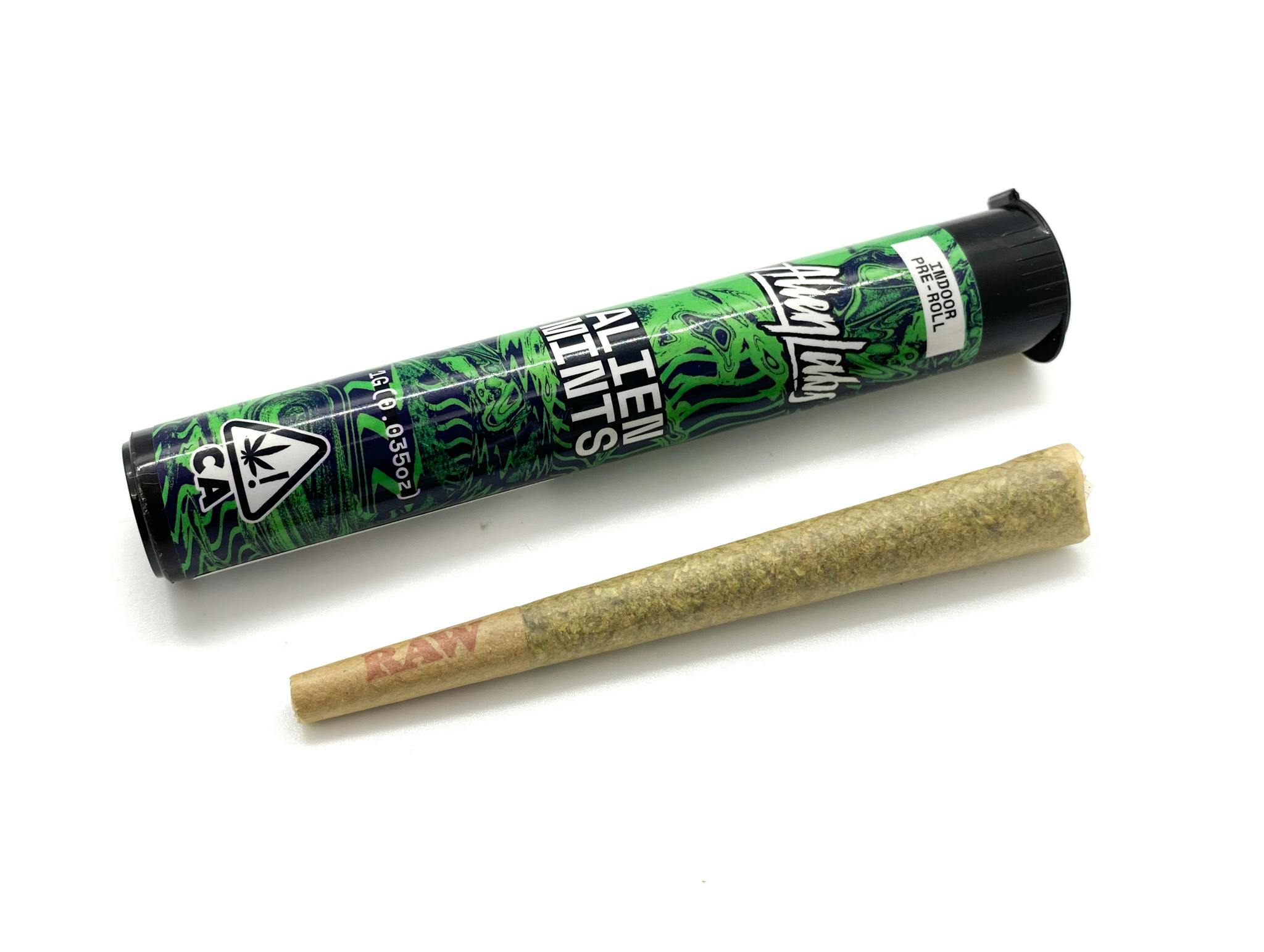 Pre-roll single - Alien Mints (1g) - Alien Labs