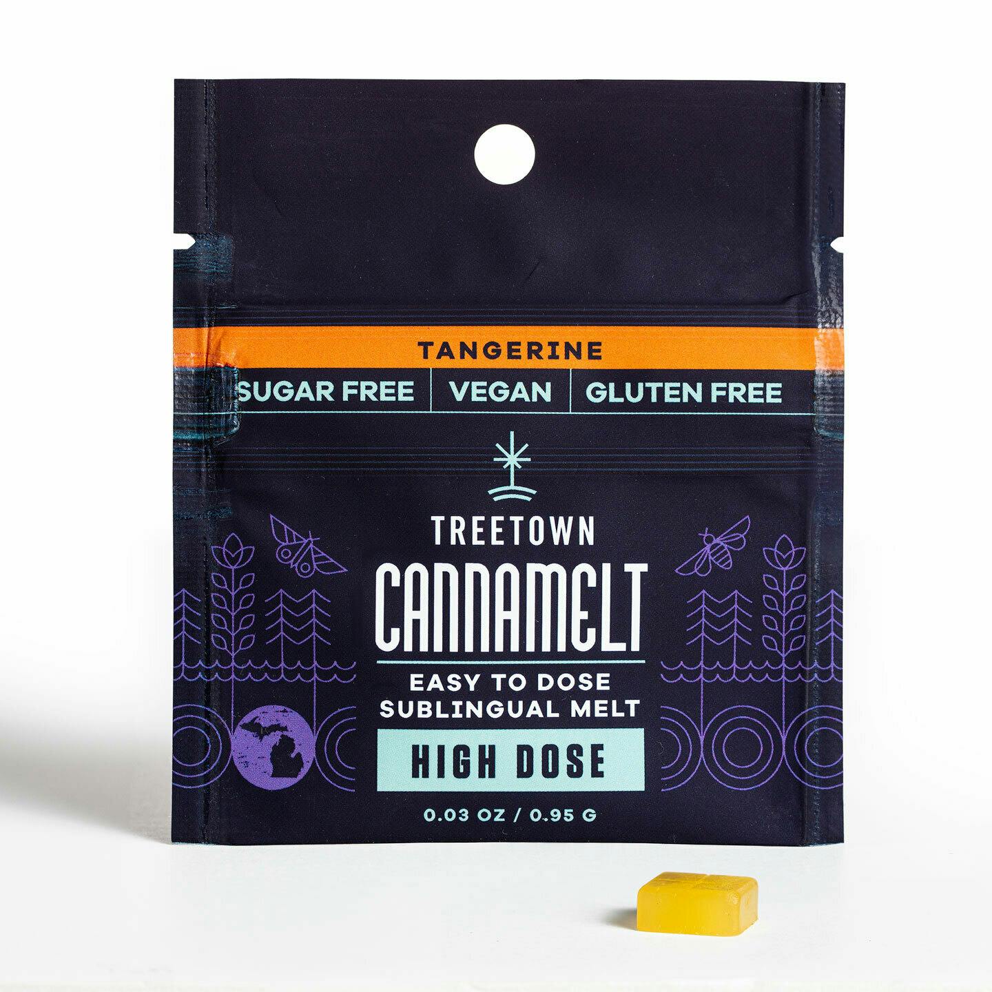 Treetown High THC Cannamelt - Tangerine - Treetown
