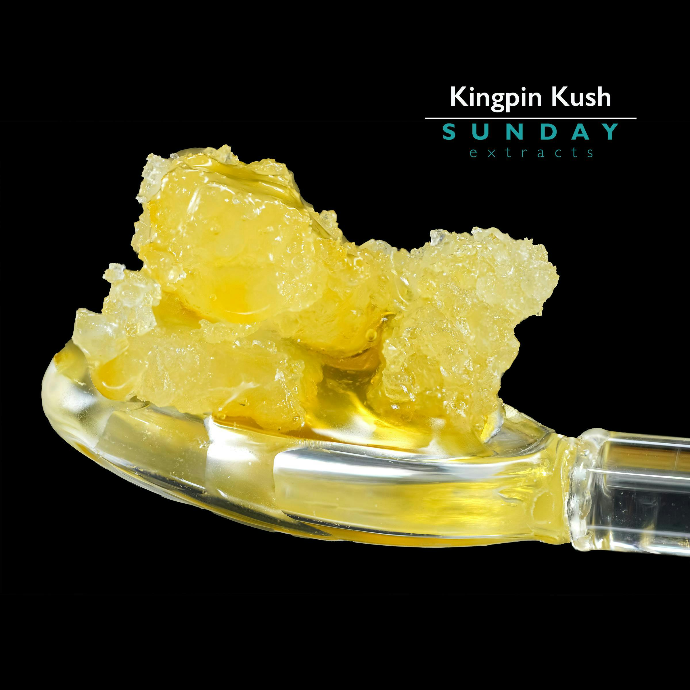 1g Concentrate Kingpin Kush - Sunday Extracts