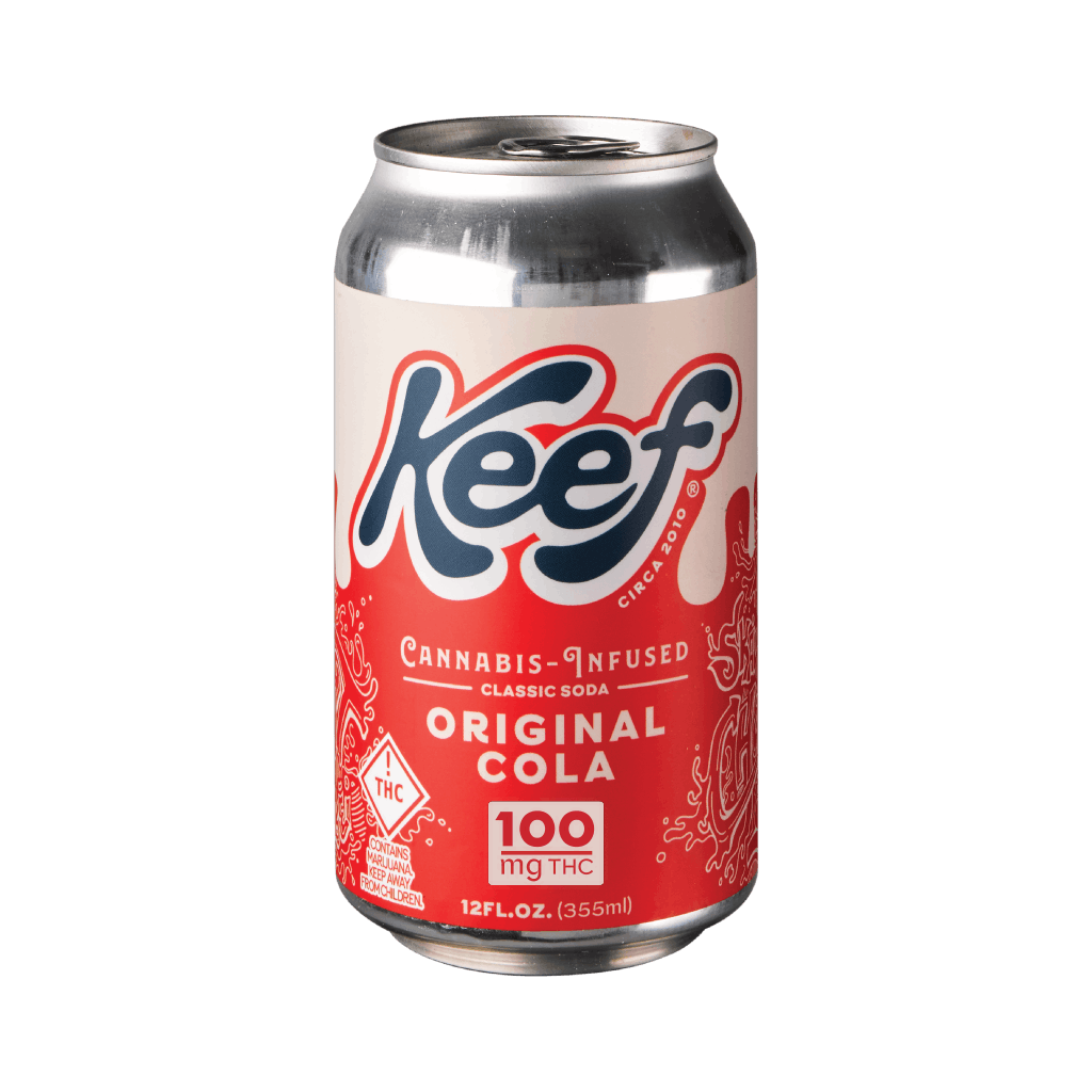 Keef Classic Soda Original Cola - 100mg MED - Keef Brands
