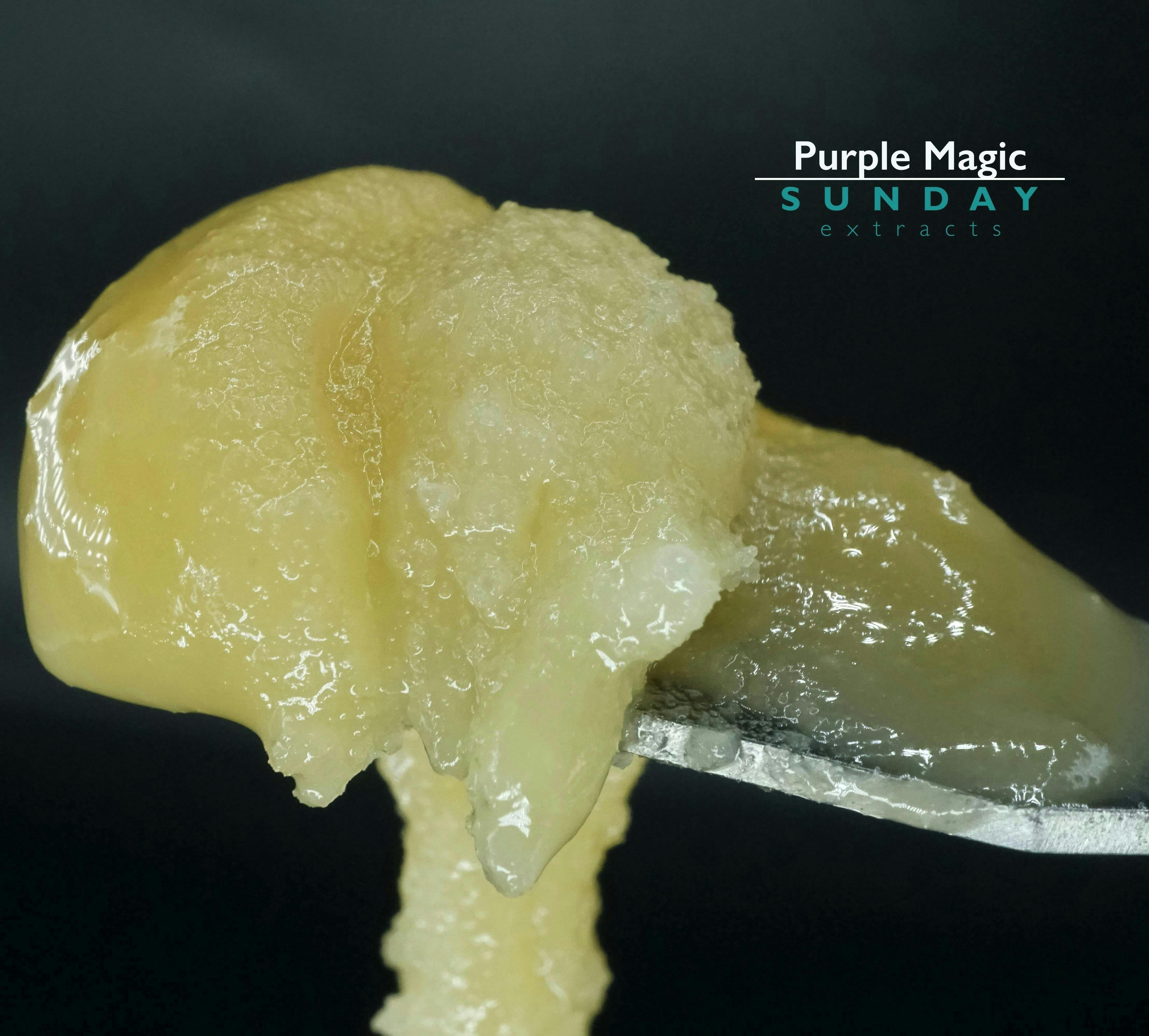 1g Concentrate Cured Resin - Purple Magic - Sunday Extracts