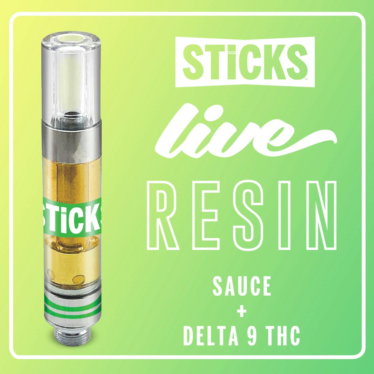 Sticks - Alien Jack Live Resin Vape Cart, 1g - STiCKS