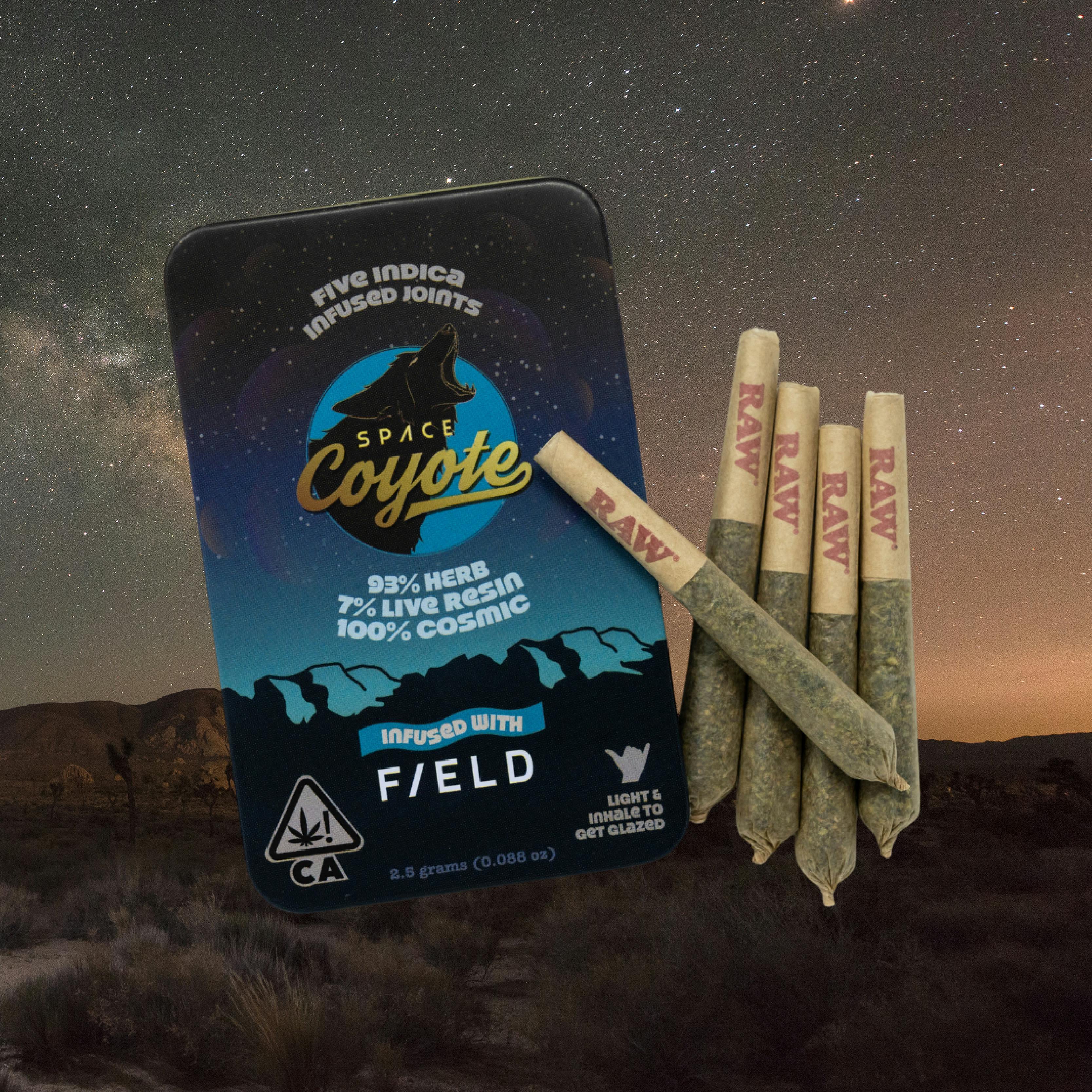Space Coyote Indica Live Resin 5-Pack - Space Coyote