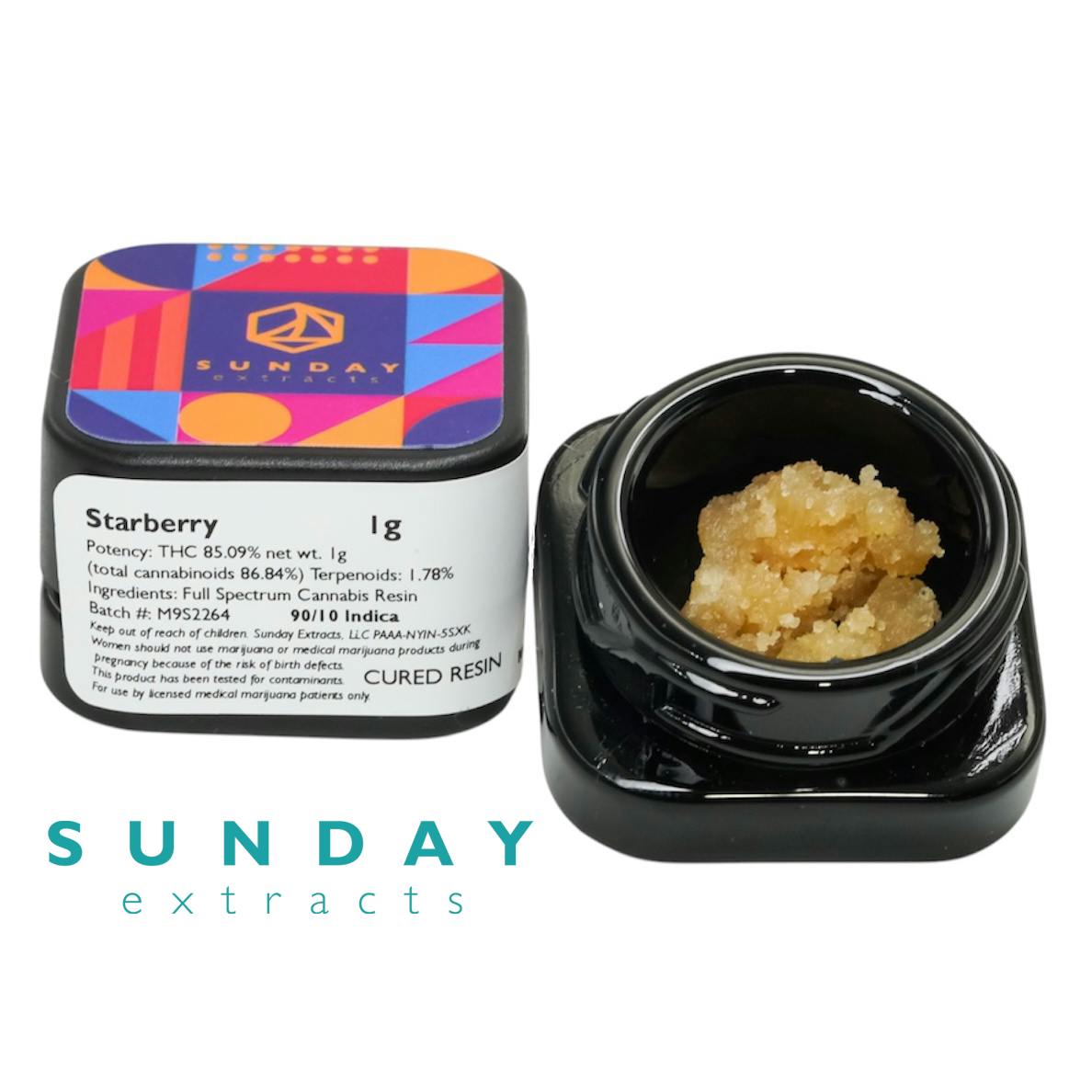 1g Concentrate Starberry - Sunday Extracts