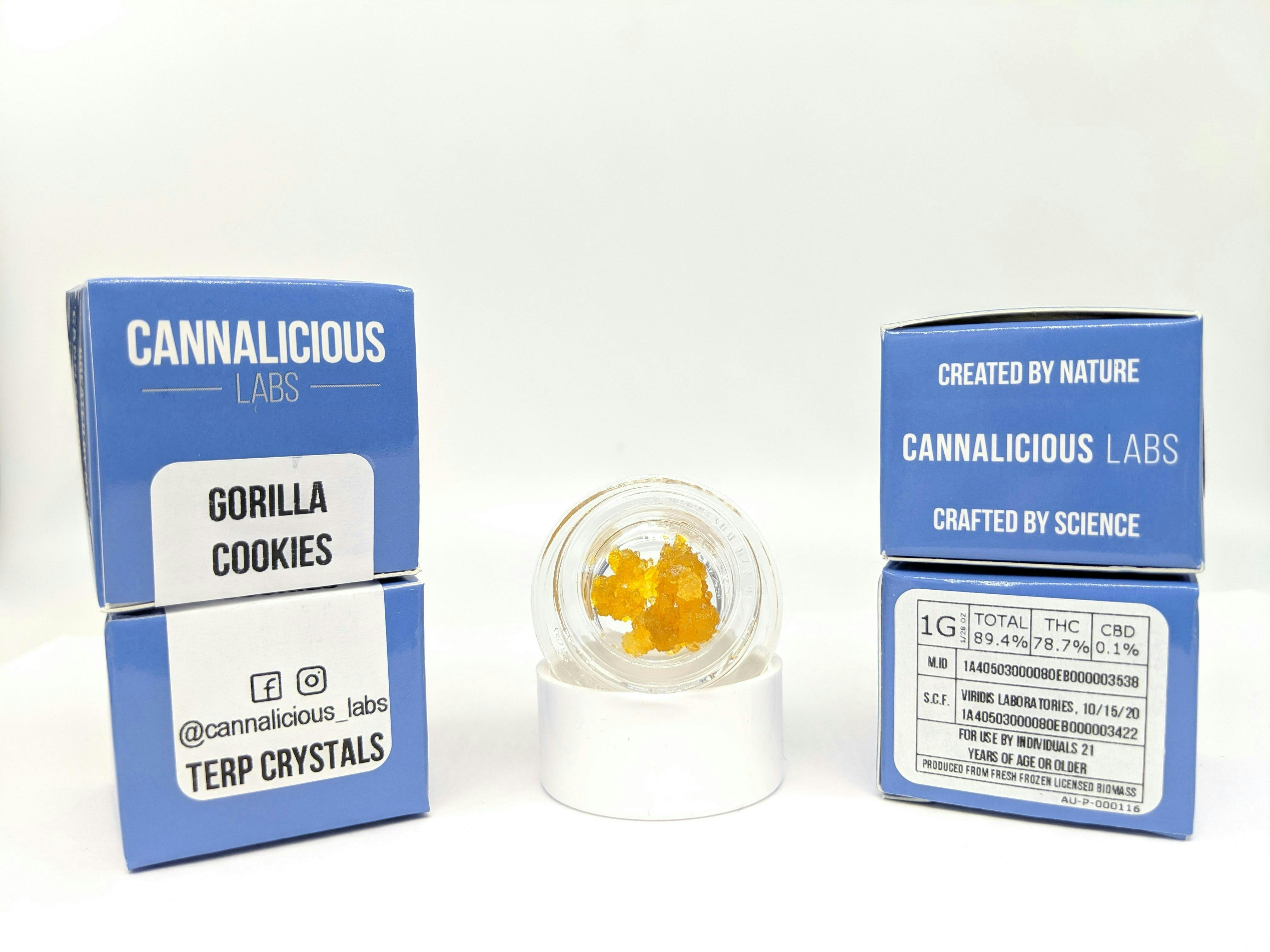 Gorilla Cookies Terp Crystals - Cannalicious Labs