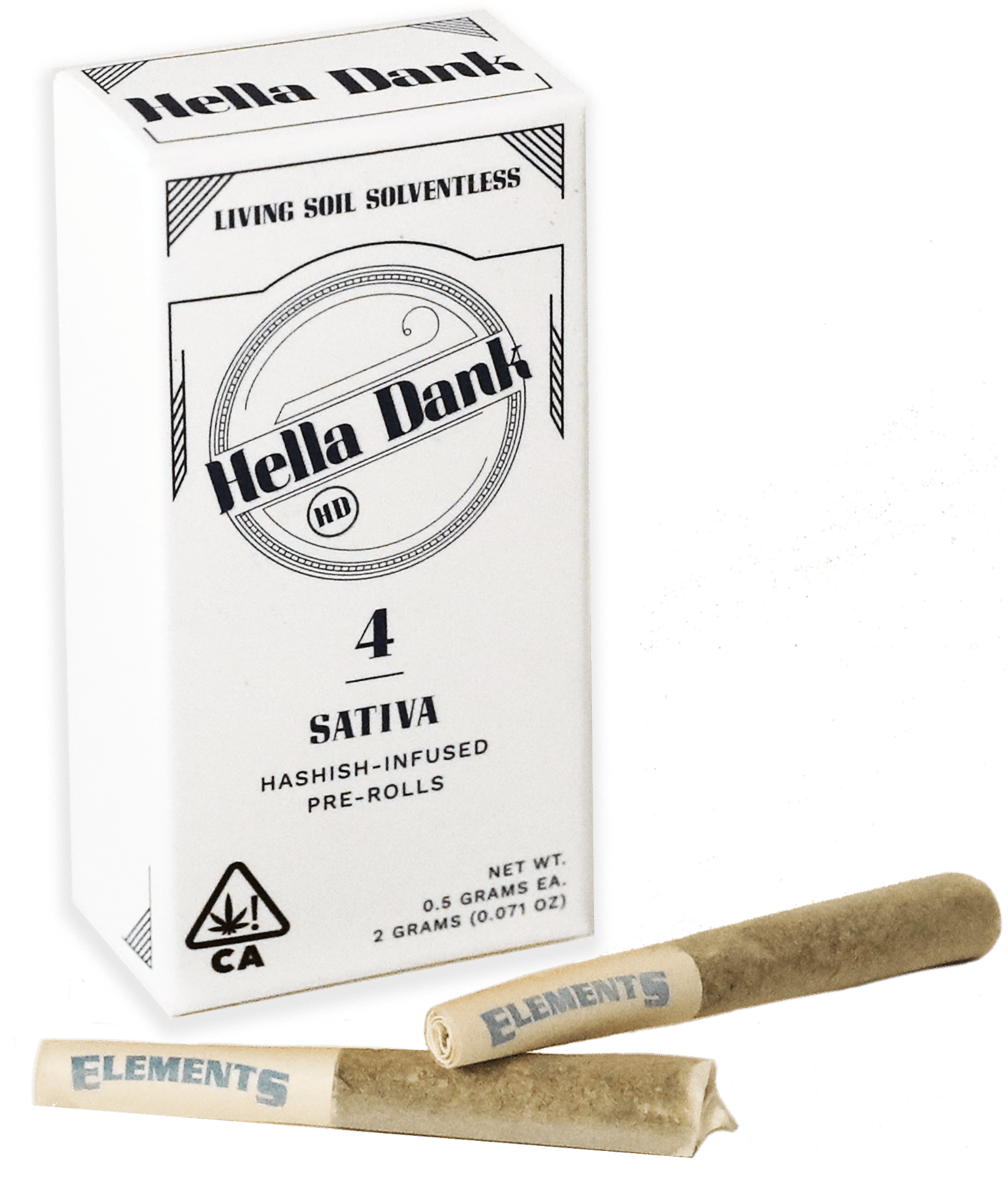 Hella Dank- Blue Kush [Infused 4-Pack] 2g - Hella Dank