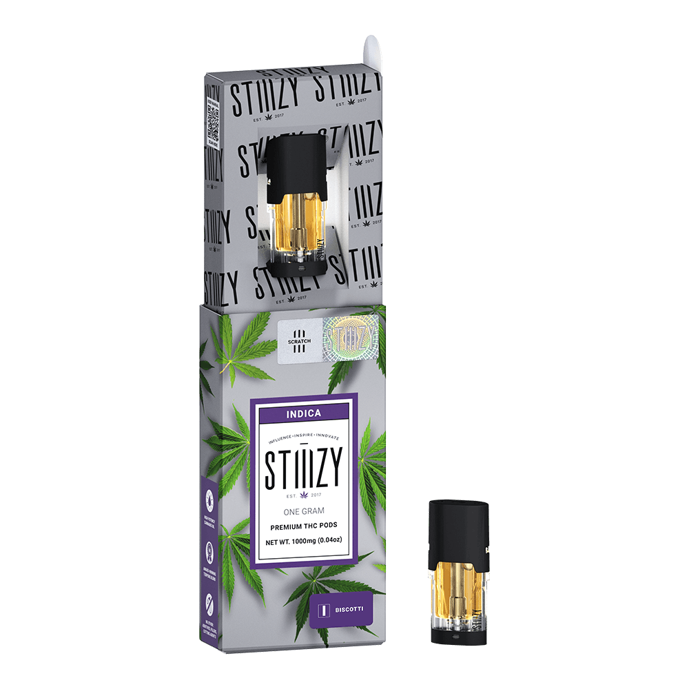Vape Cartridge - BISCOTTI 1G Original THC Pod - STIIIZY - LA Wonderland ...