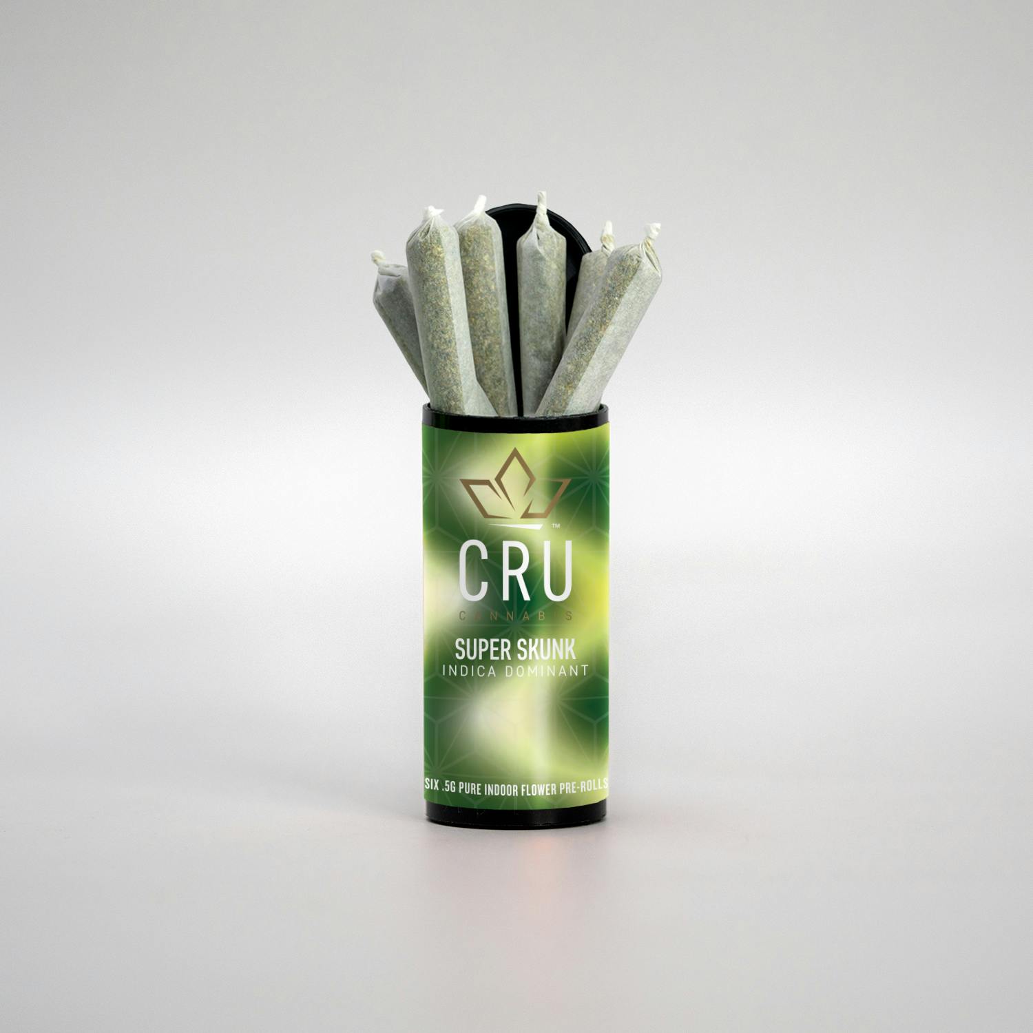CRU Cannabis Super Skunk (0.5G Pre-Roll 6 pack) | Weedmaps CRU Cannabis Super Skunk (0.5G Pre-Roll 6 pack) | Weedmaps