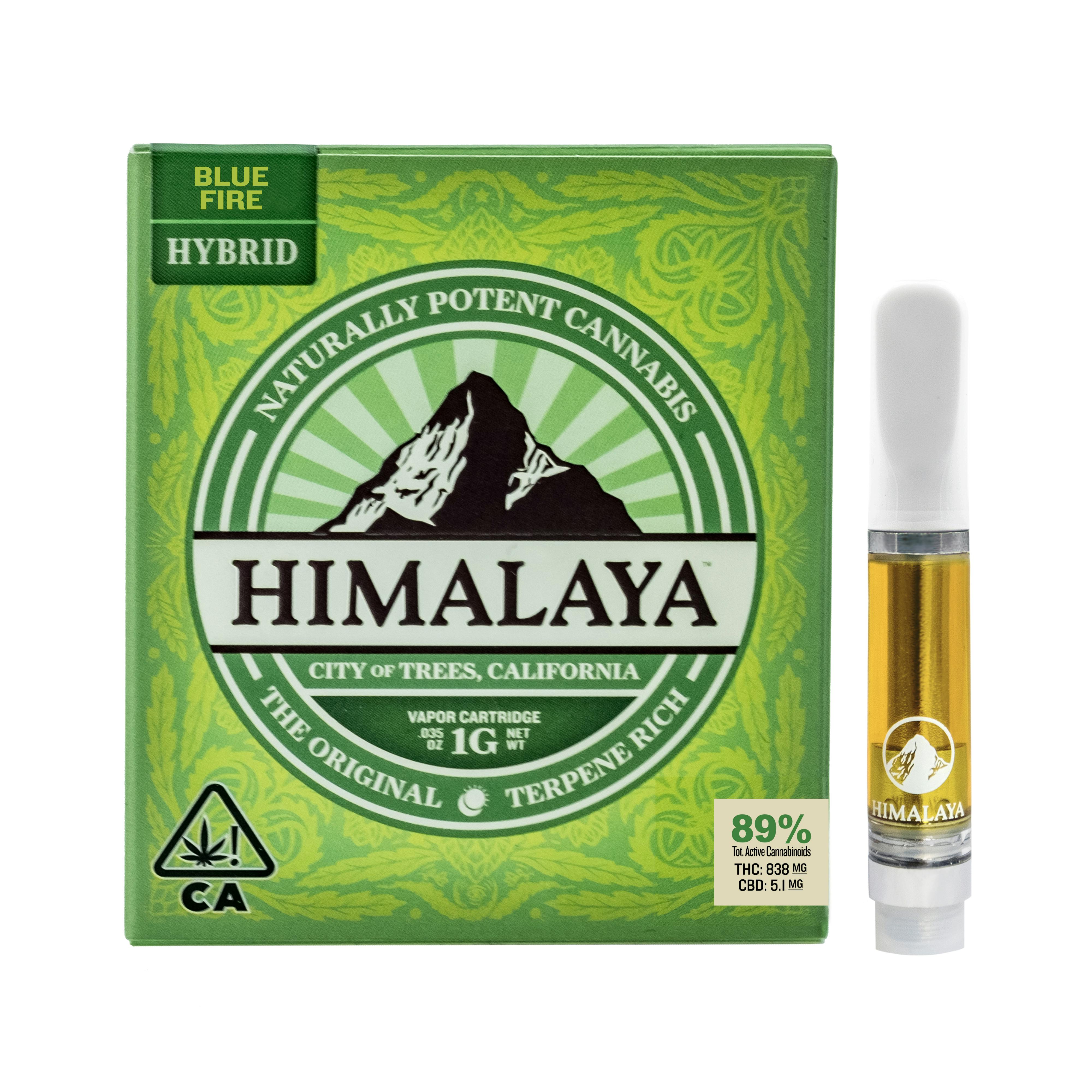 Blue Fire Cartridge - 1G - HIMALAYA