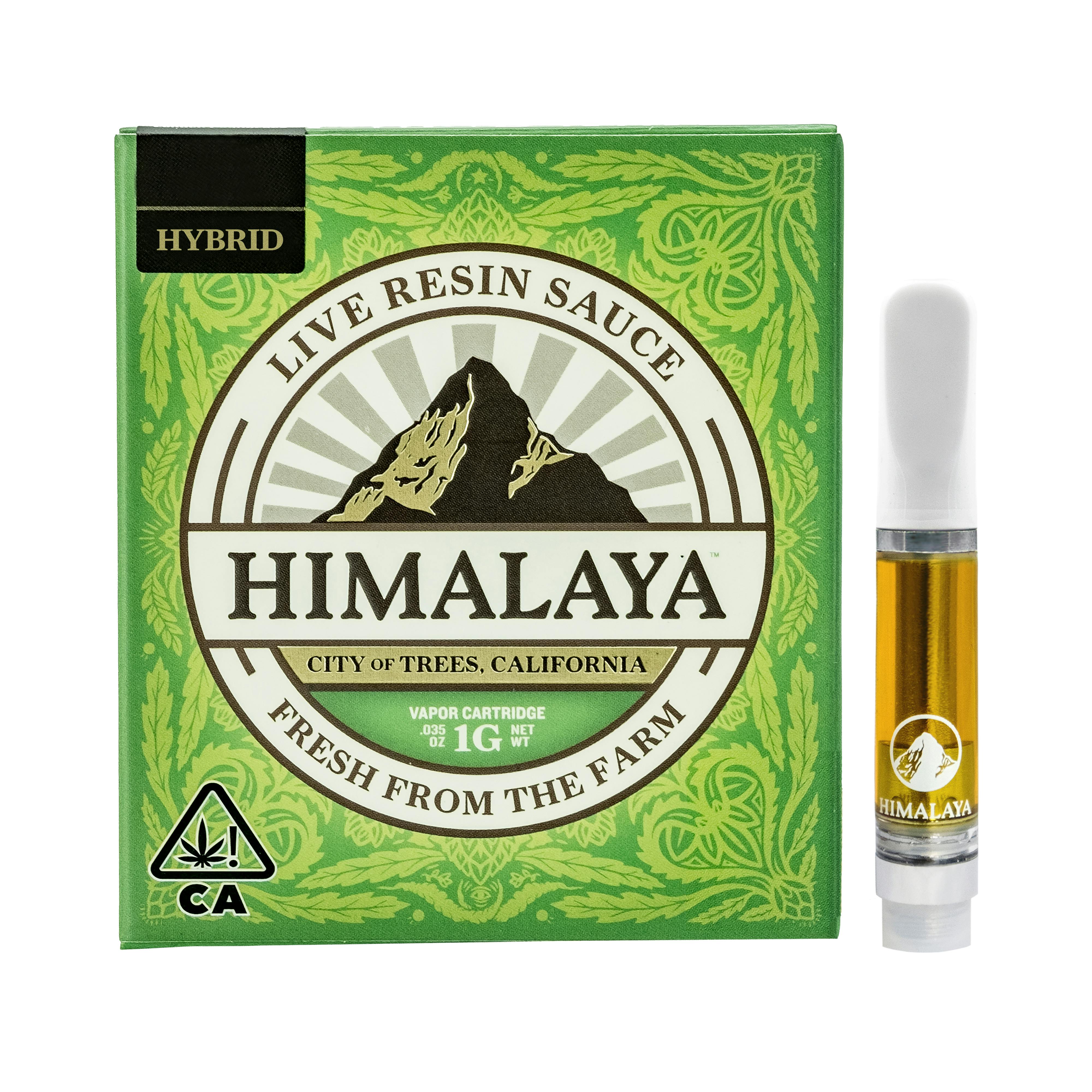 Vanilla Sherbet (Live Sauce) Cartridge - 1G - HIMALAYA
