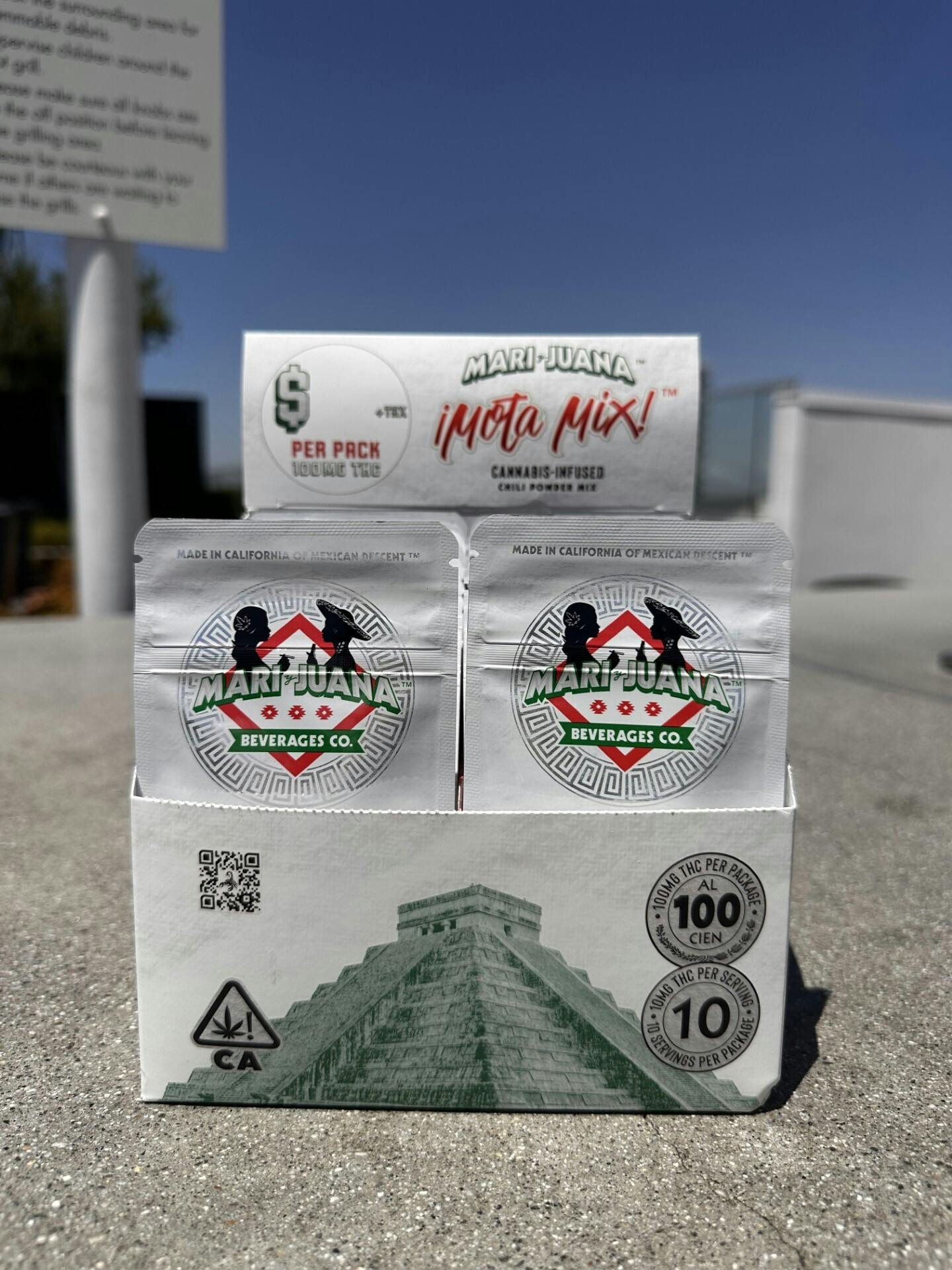 Mari y Juana® ¡Mota Mix!™ Chili Powder Fruit & Drink Mix - Mari y Juana