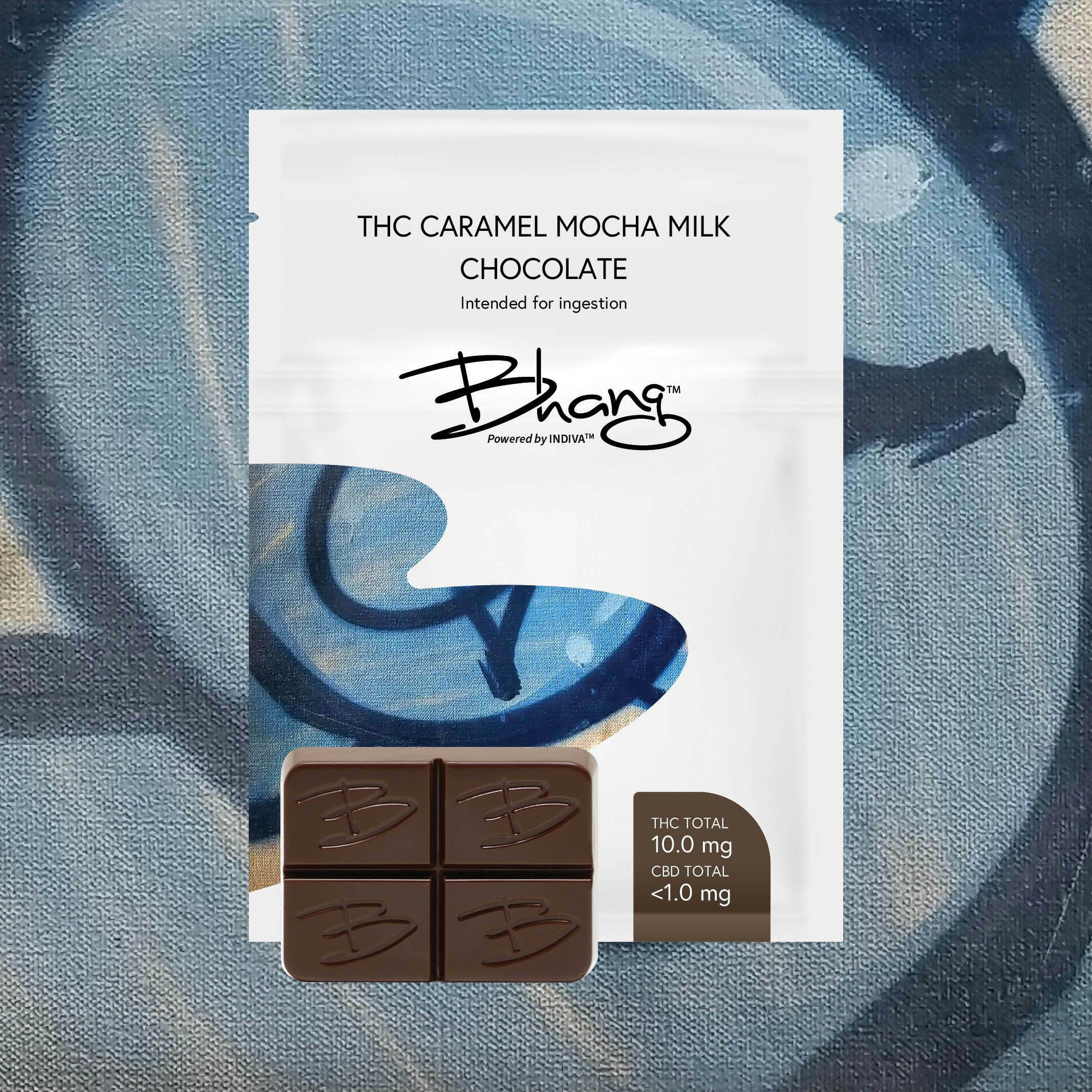 THC Caramel Mocha Milk Chocolate - Bhang Canada