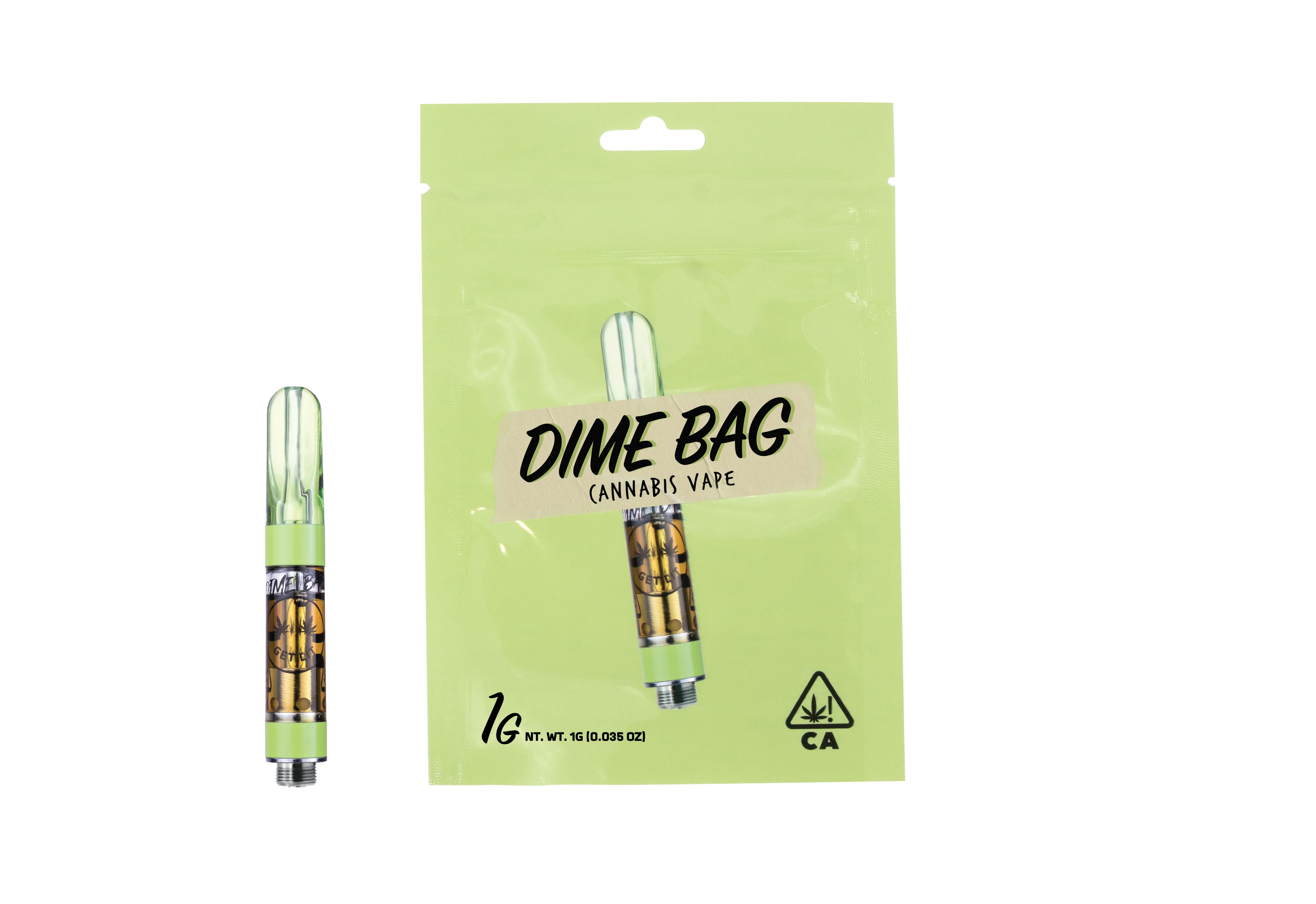 Dime Bag | Tangie Sativa Vape Cartridge (1g) - Dime Bag