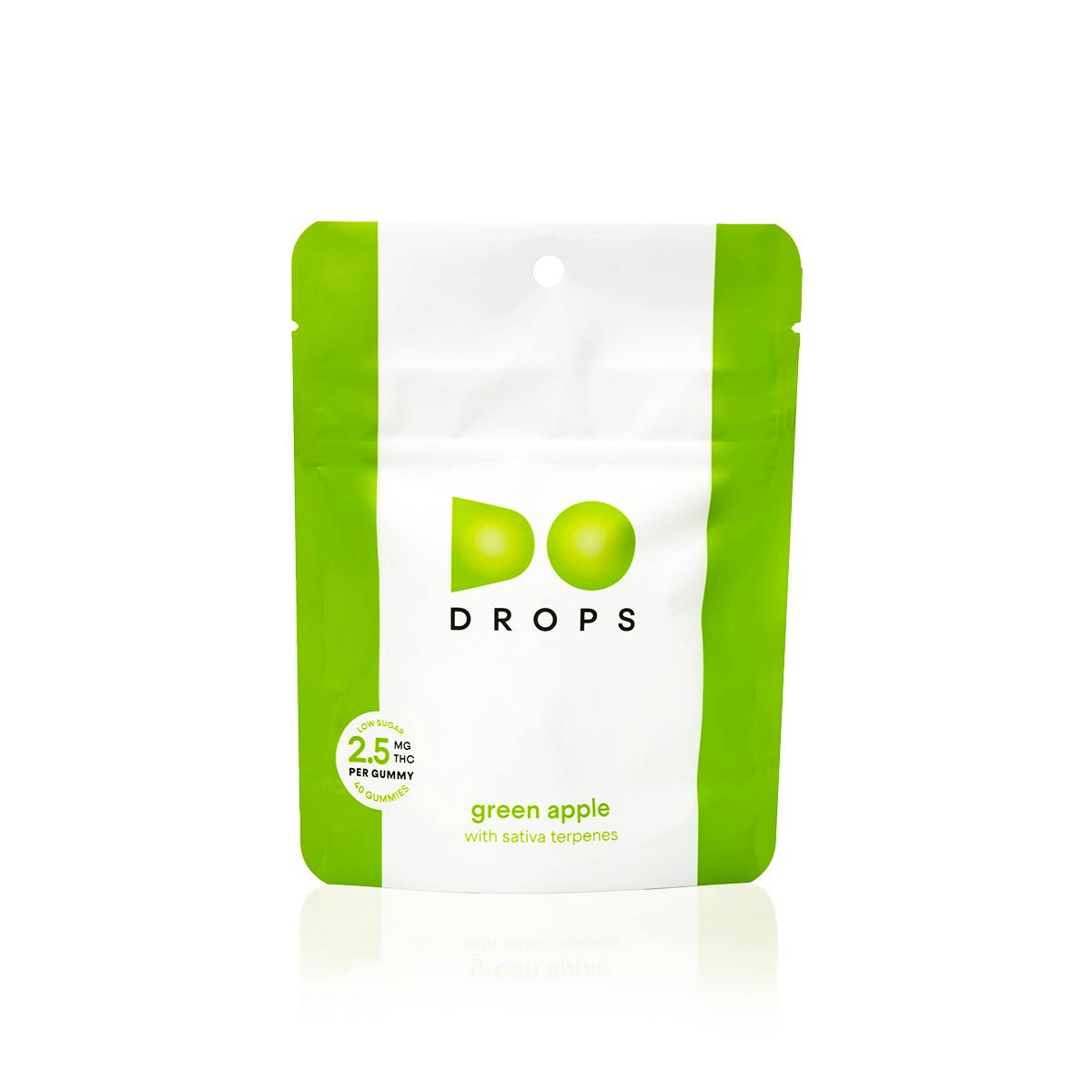 Do Drops | Green Apple Gummies - Sativa - 40pk (100mg) - Do Drops