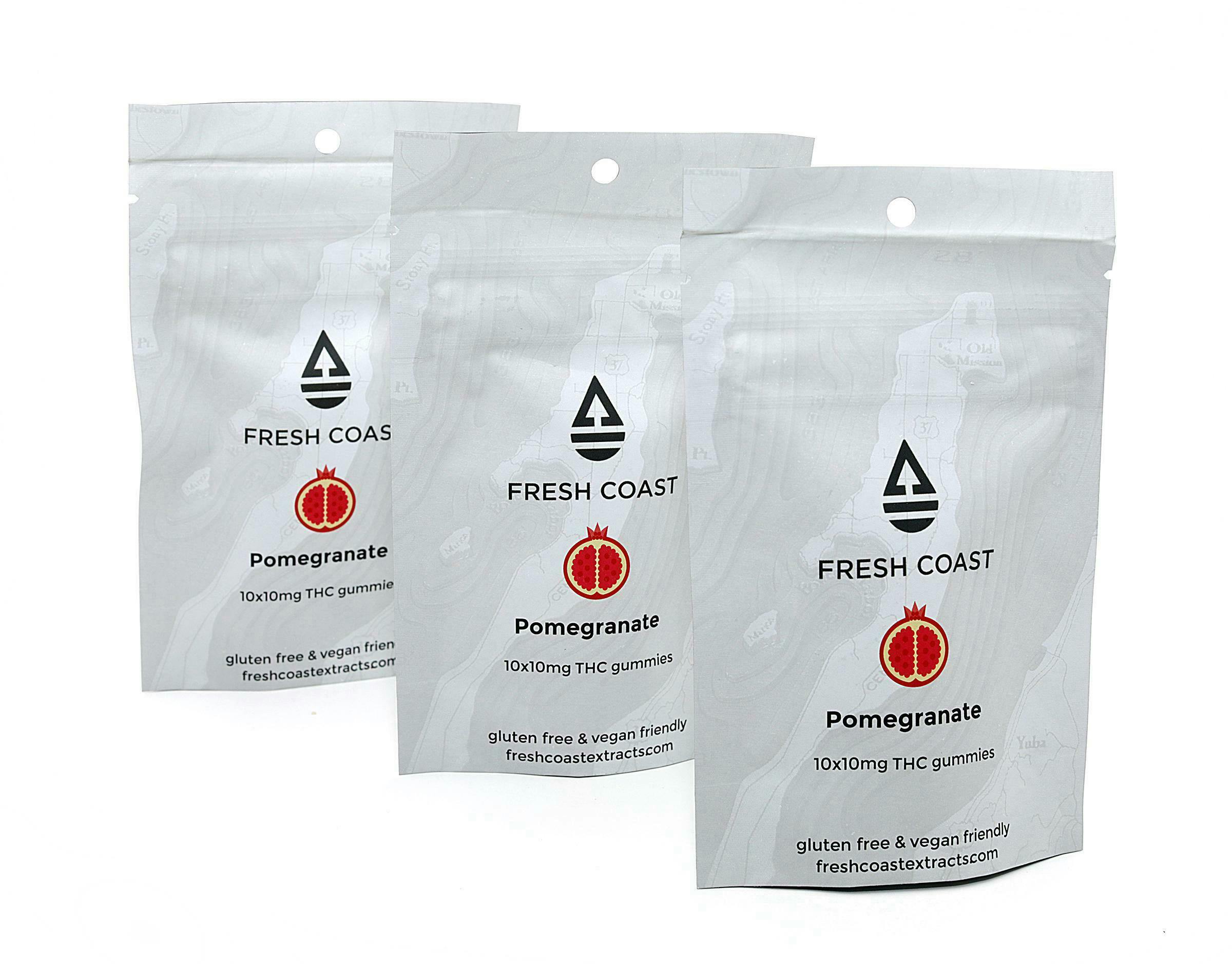 Vegan Gummies | Pomegranate - Fresh Coast