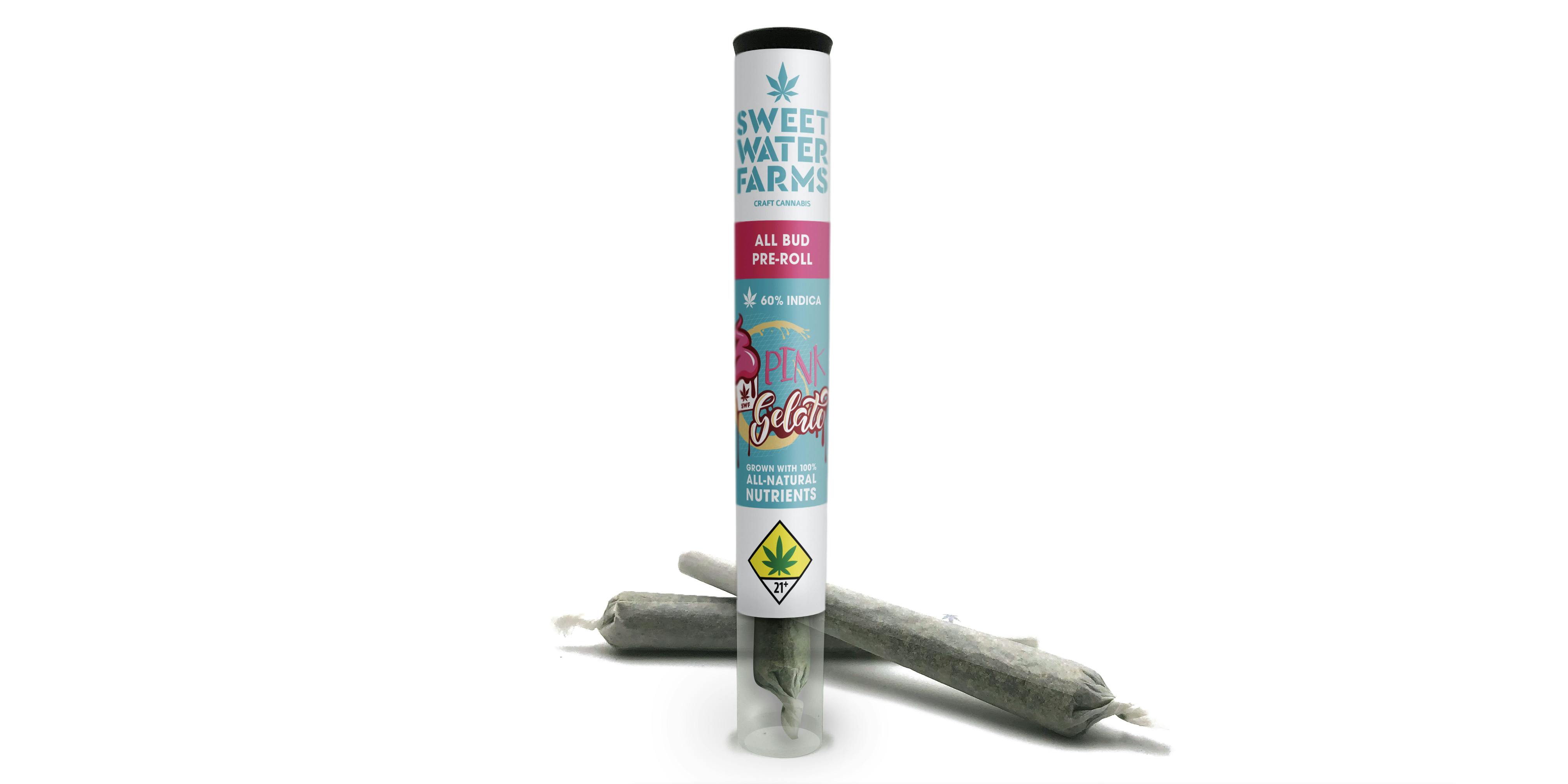 Pink Gelato - Pre-Rolled Joints 1g (2-pack) - Sweetwater Farms