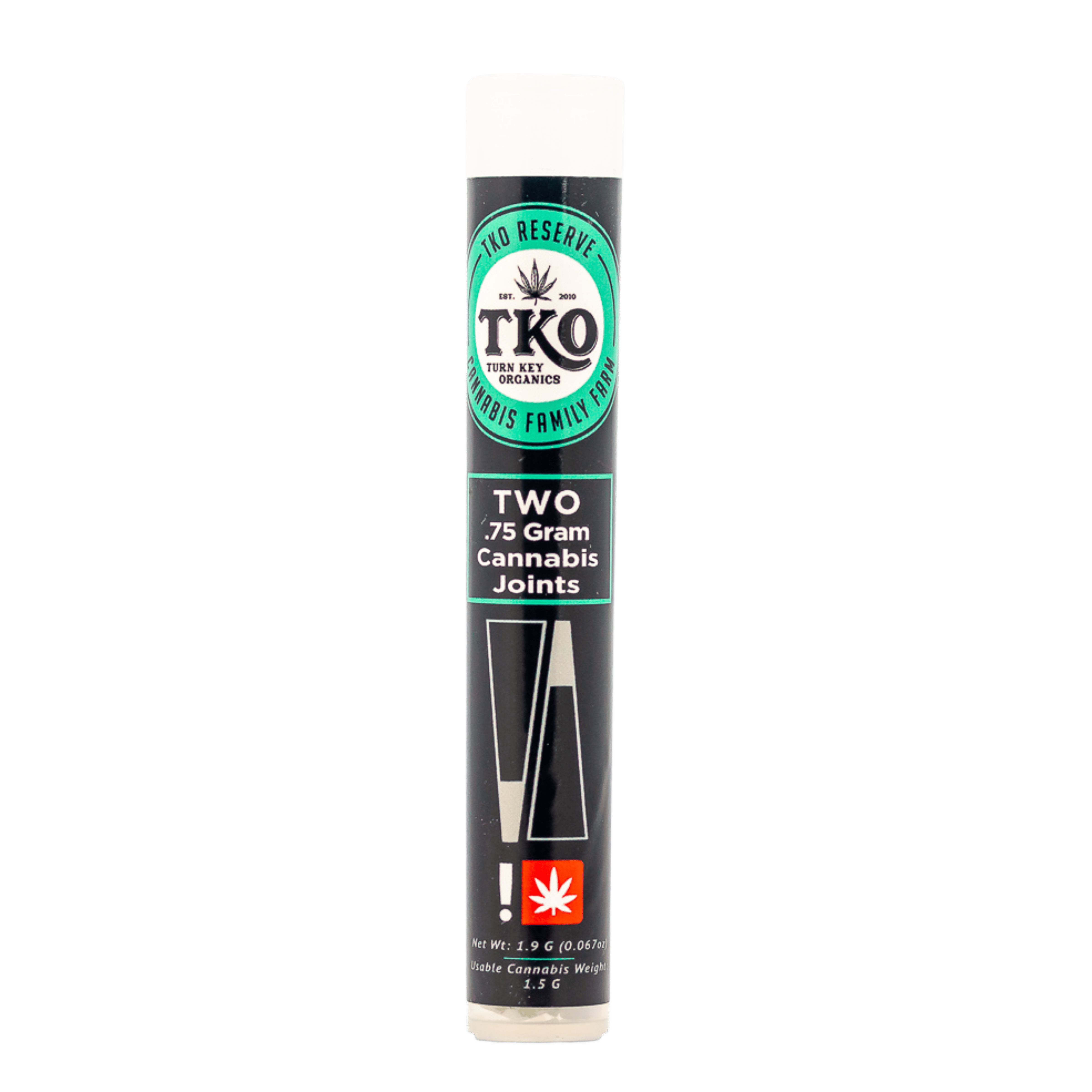 Obama Kush TKO Double Packs: Two 0.75g Pre-rolls - TKO Reserve