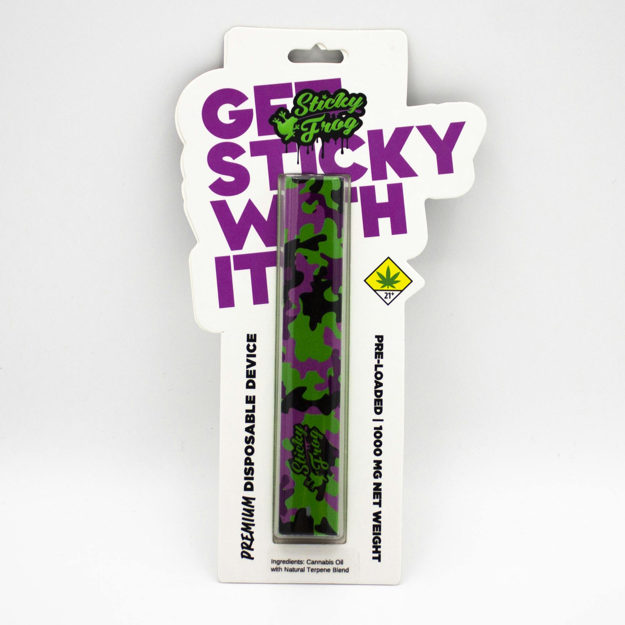 Zkittlez Disposable Vape 1g - Sticky Frog Extracts