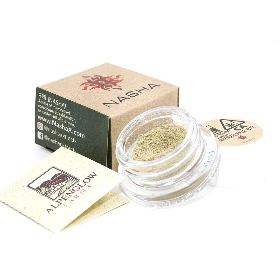 Nigerian Haze WAK Green Powder Hash (AlpenGlow) - NASHA