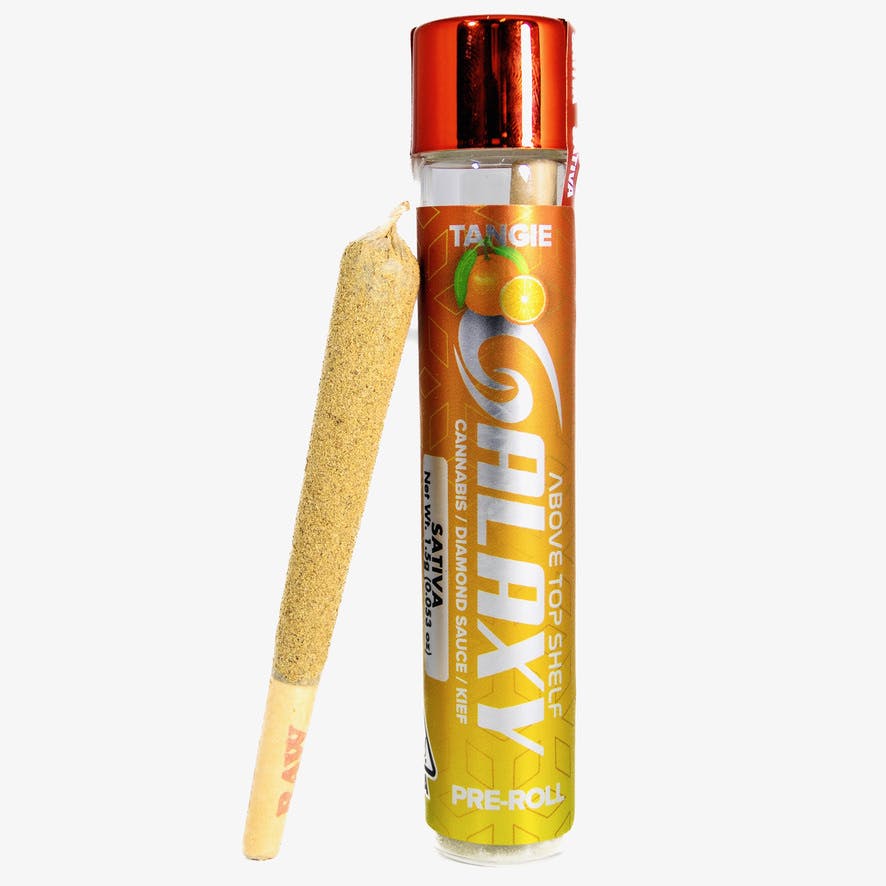 Tangie Diamond Sauce Infused Galaxy Preroll (Sativa) 1.5g- CA - Galaxy