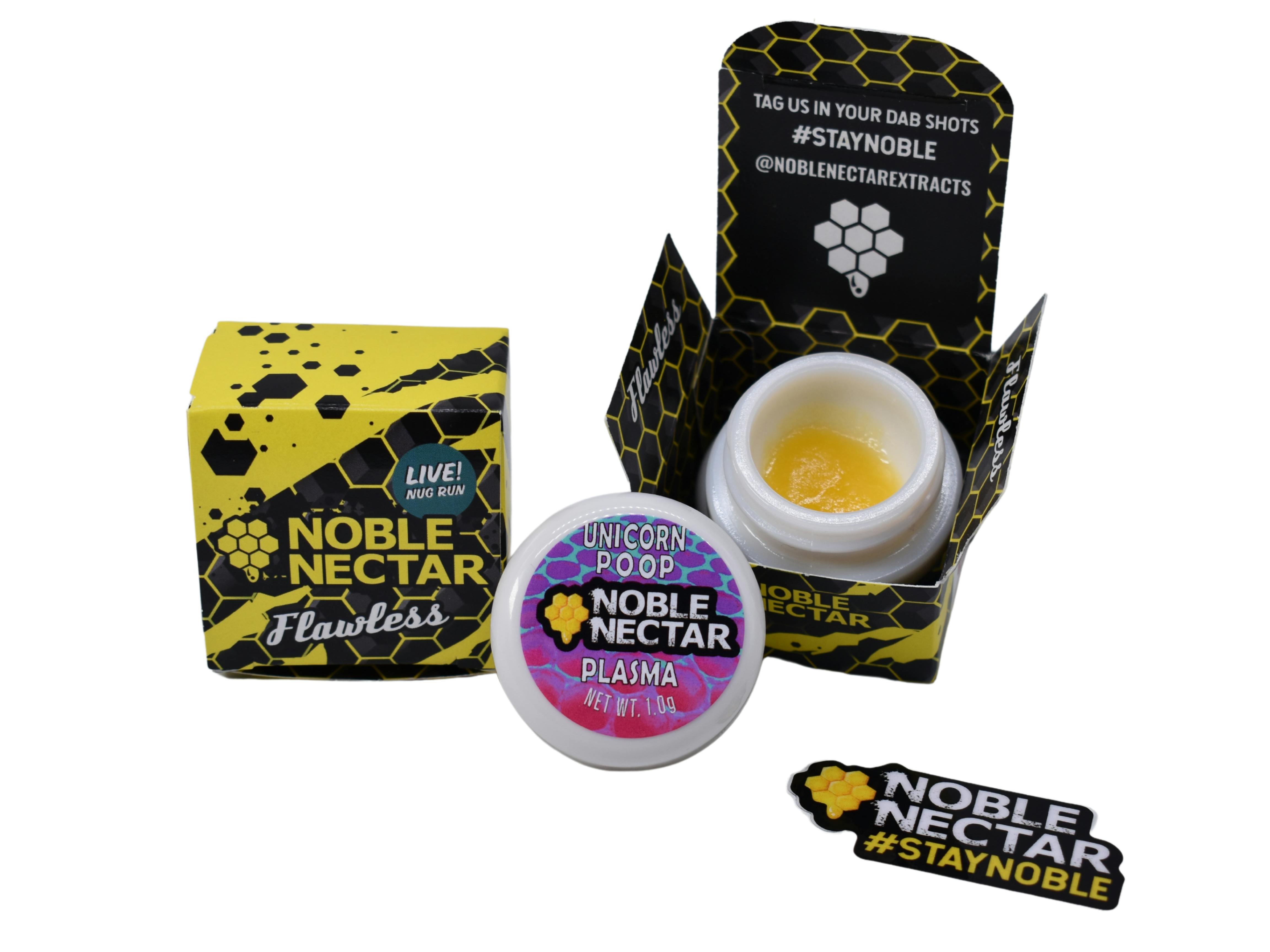 Unicorn Poop Flawless (Single Source) LIVE Plasma - Noble Nectar Unicorn Poop Flawless (Single Source) LIVE Plasma - Noble Nectar
