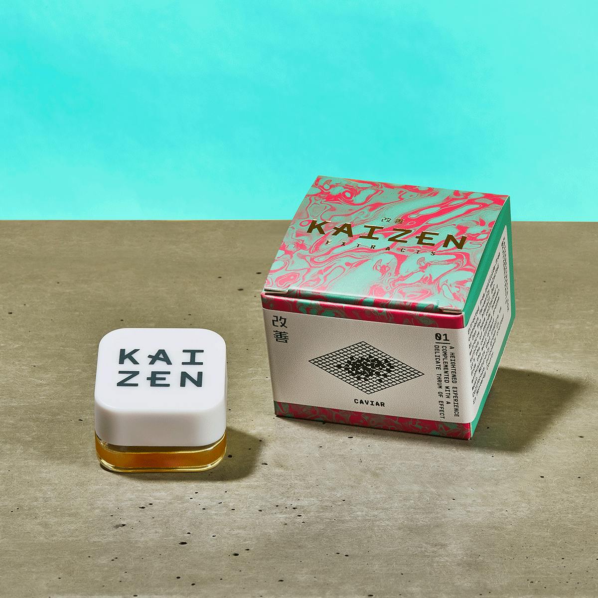 Live Resin [Caviar] Strawberry Bananaz - Kaizen Extracts