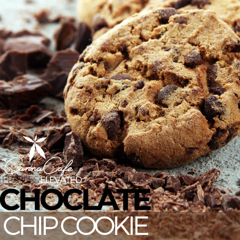 CHOCOLATE CHIP COOKIES 100MG X 4PK - Canna Cafe