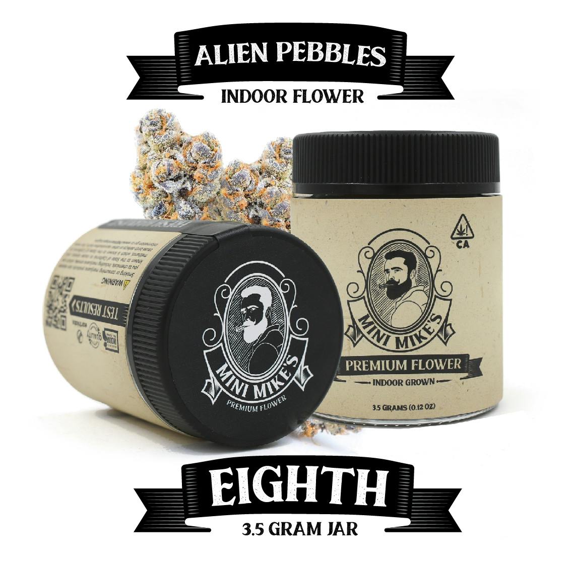 Mini Mike's - Flower - Alien Pebbles - 3.5G - Mini Mike's