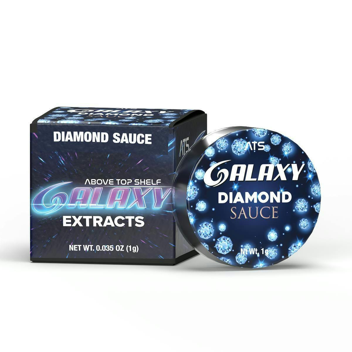 White Runtz Diamond Sauce 1g - CA - Galaxy