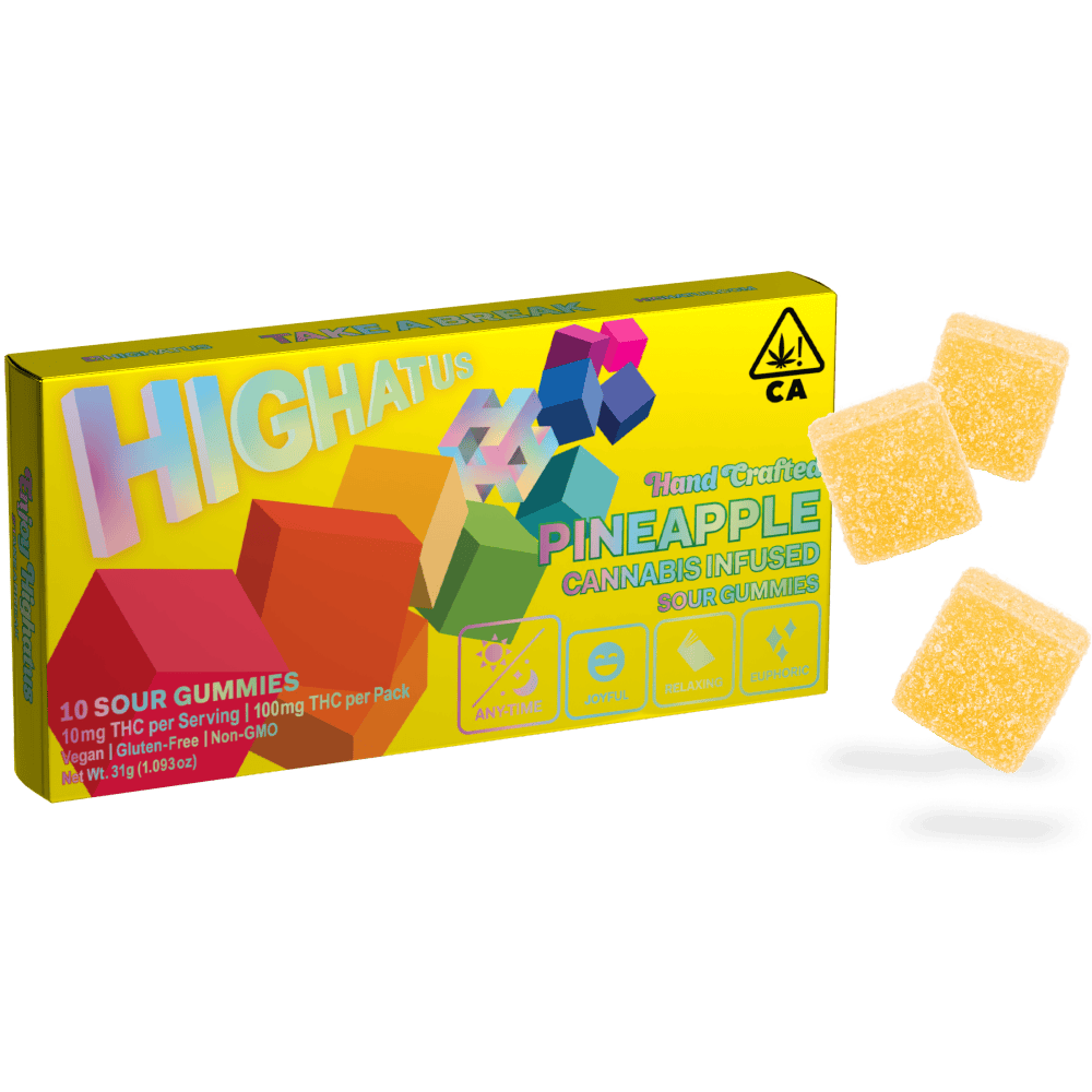 Pineapple Sour Gummy - Highatus