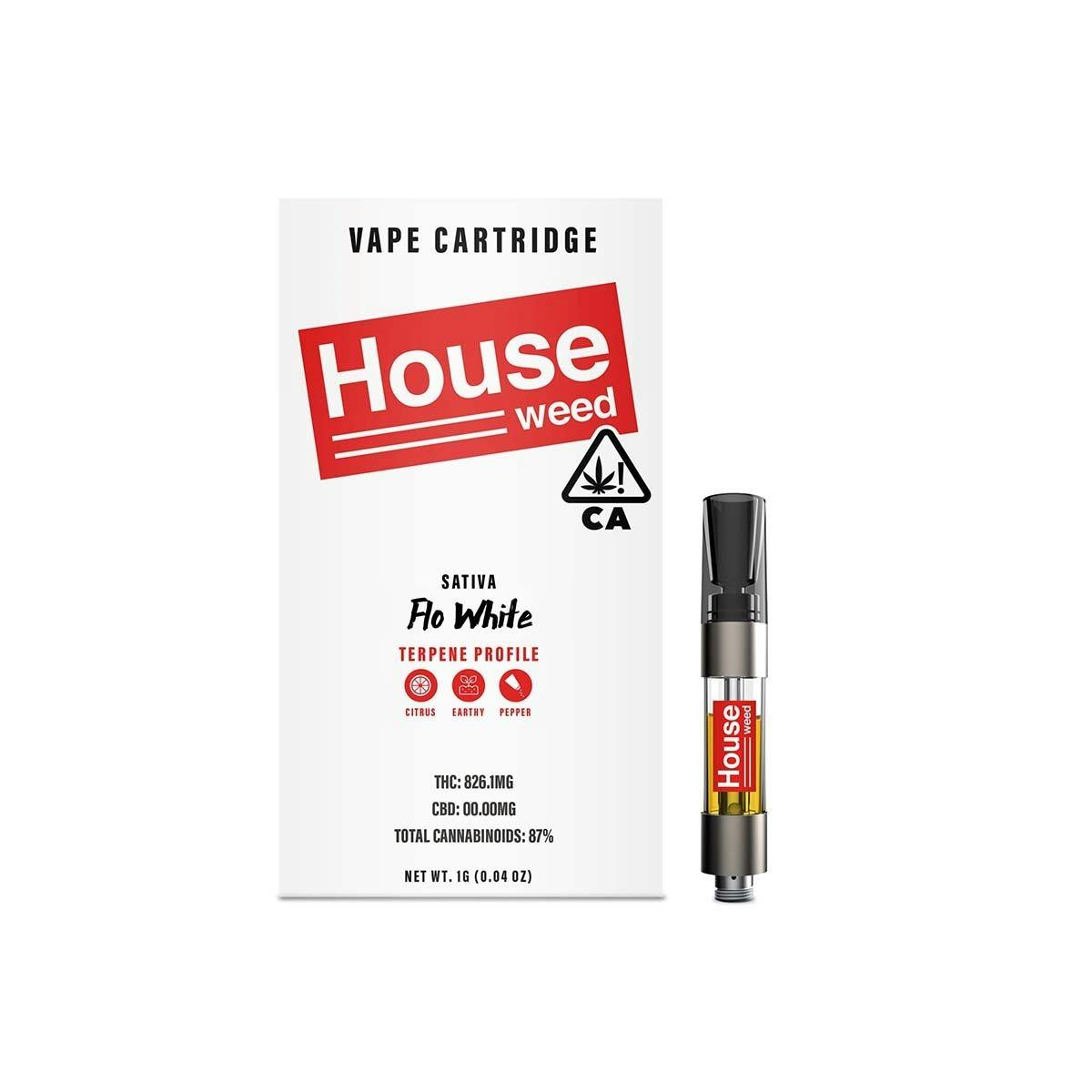 House Weed | Flo White | Vape 1g - House Weed