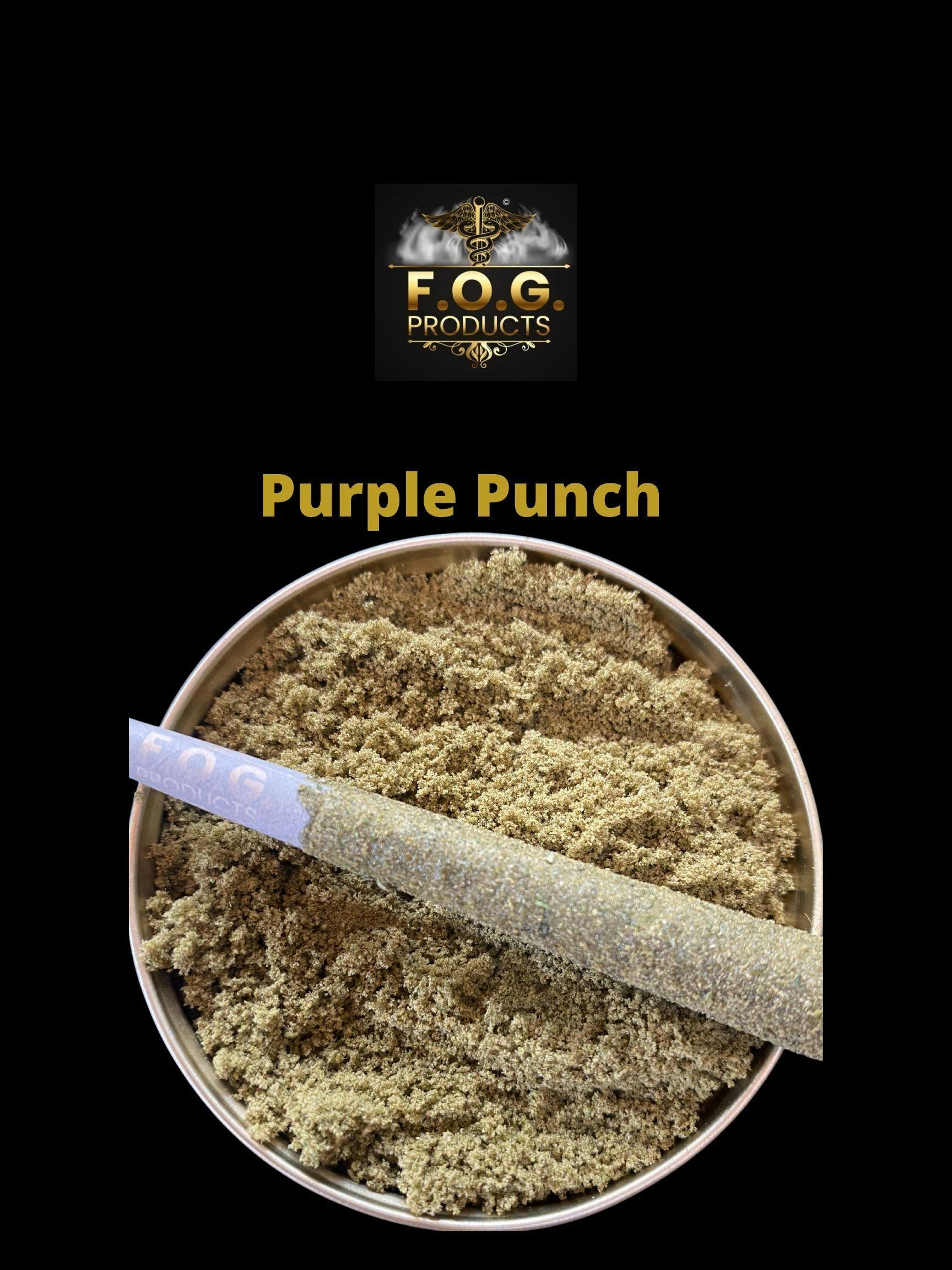 Purple Punch King Size Kief Rolled Burner 1G+ - FOG Products