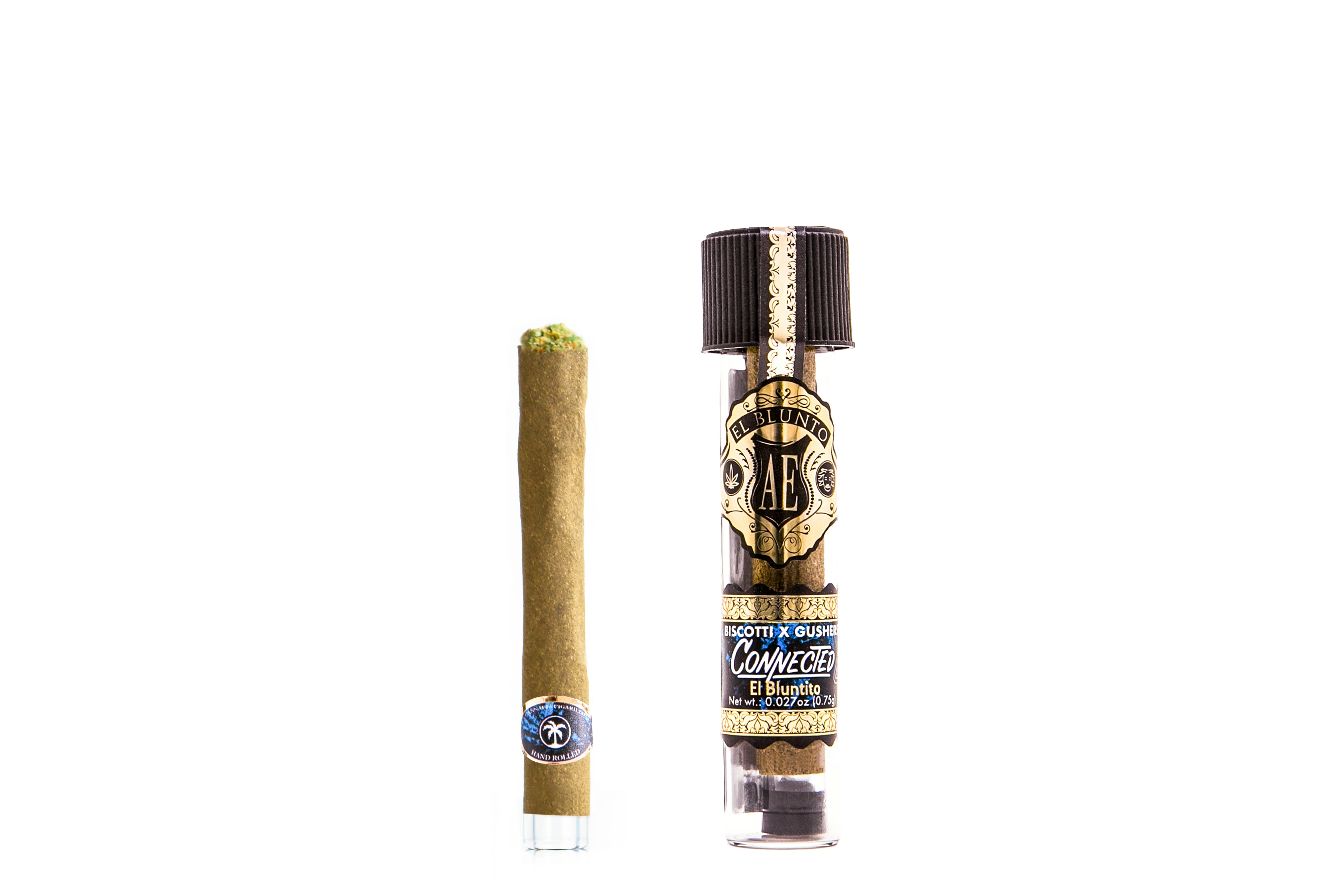 El Bluntito x Connected - Biscotti x Gushers - .75G Cigarillo [Mini ...