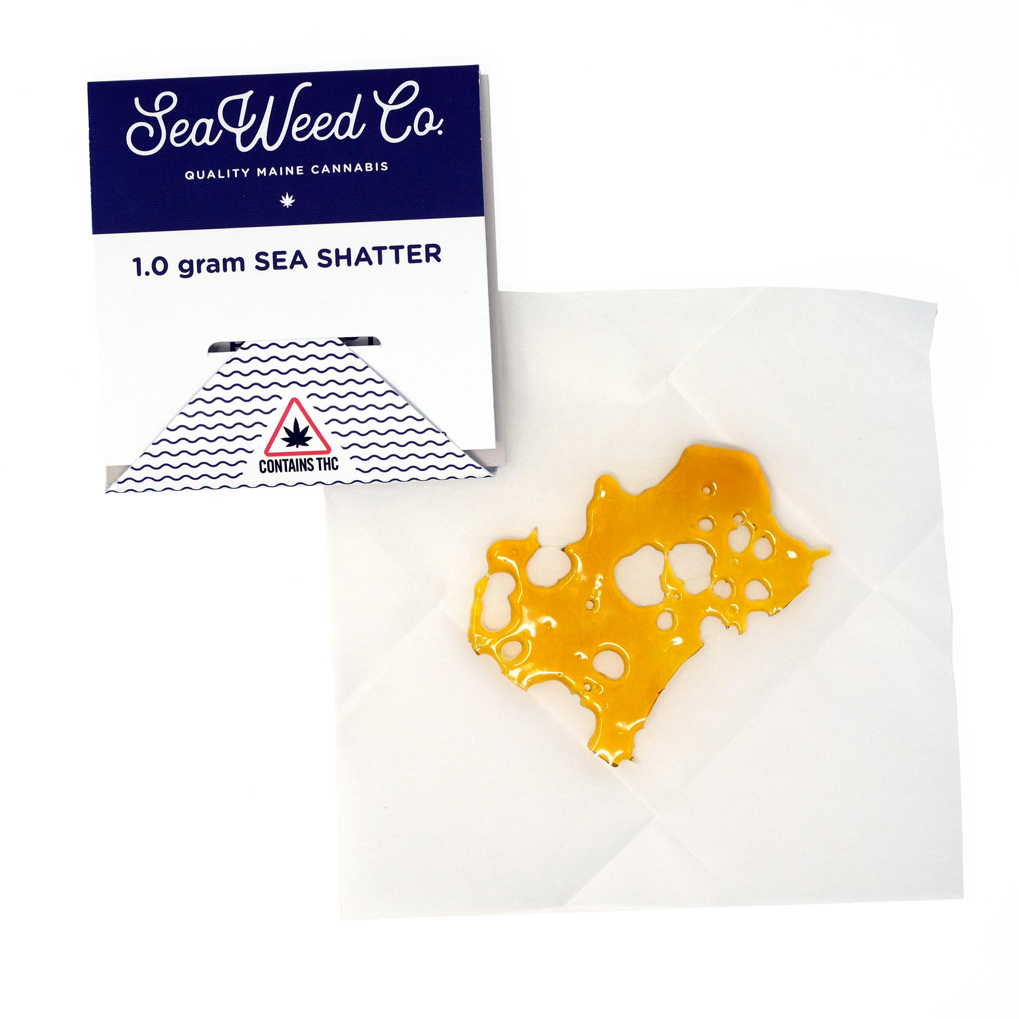SWC - Red Runtz Shatter 1g - SeaWeed Co.