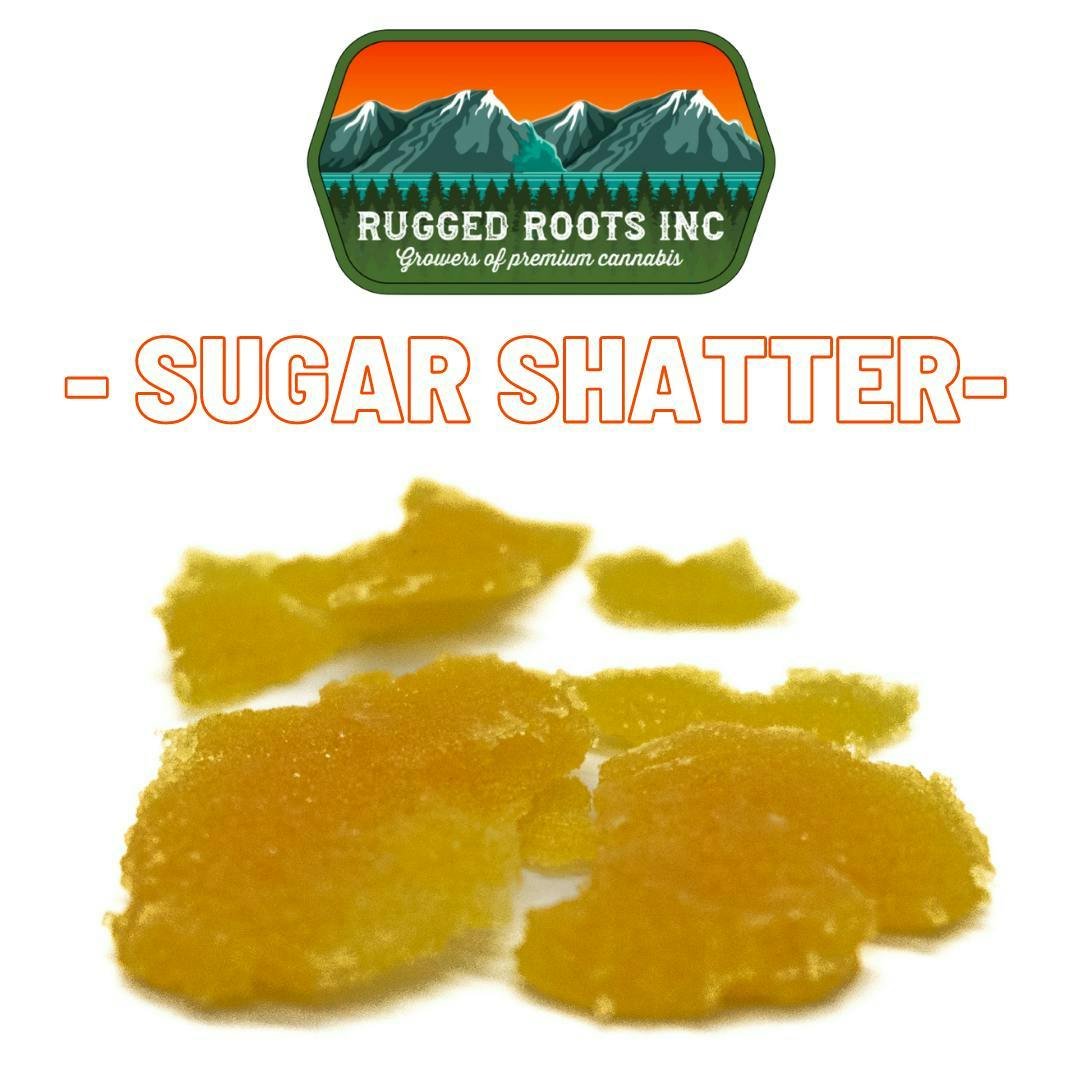Rugged Roots - Sugar Shatter TK43 1g - Rugged Roots