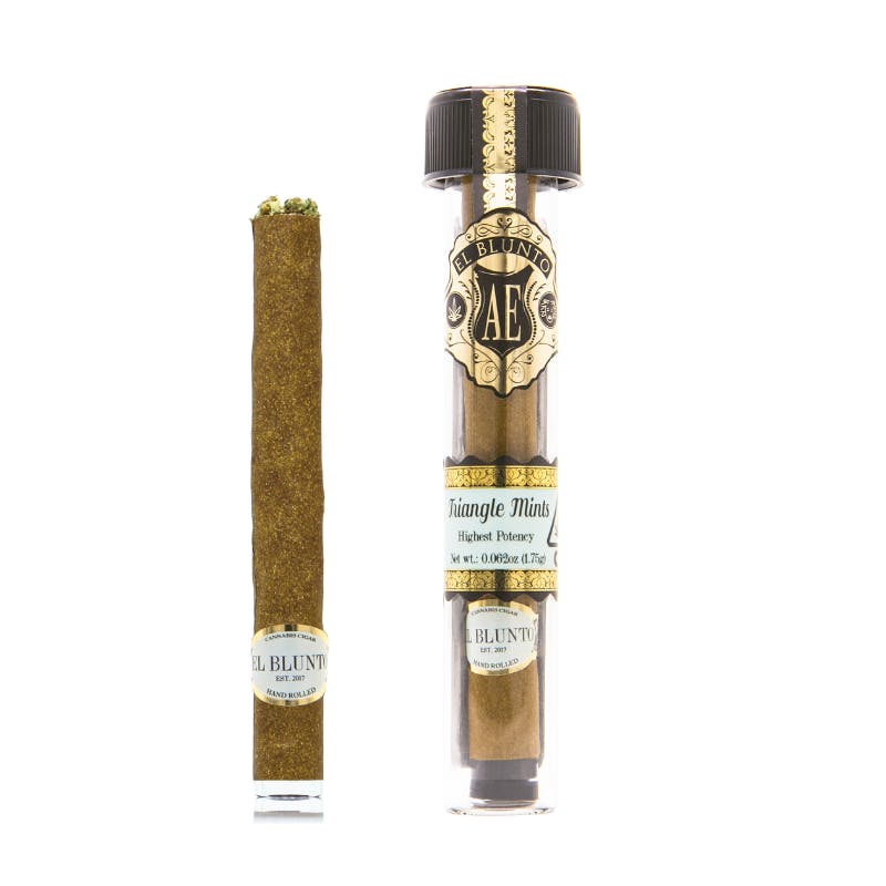 El Blunto - Triangle Mints - 1.75G Cannabis Cigar [Blunt] - El Blunto ...