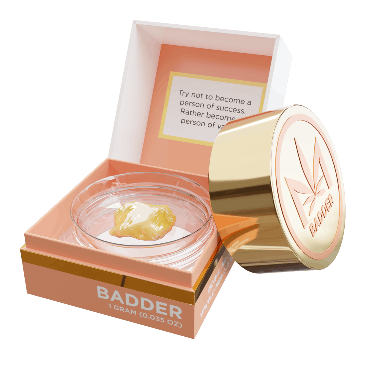 Dime Industries Live Resin (H) Wedding Cake Badder - Dime Industries