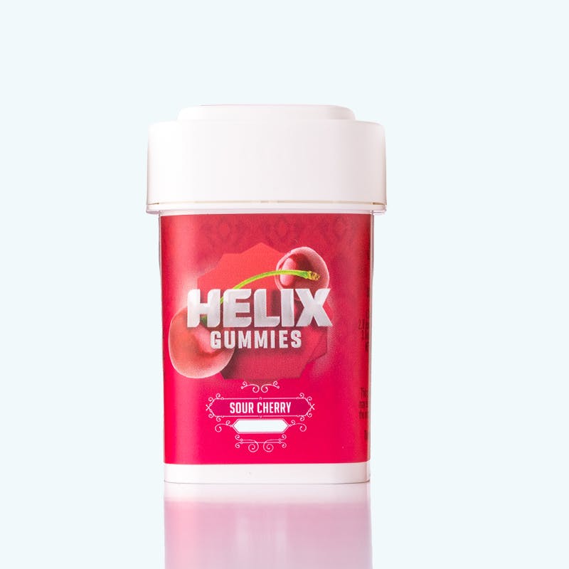Sour Cherry Sativa Helix Gummies - Helix Twist