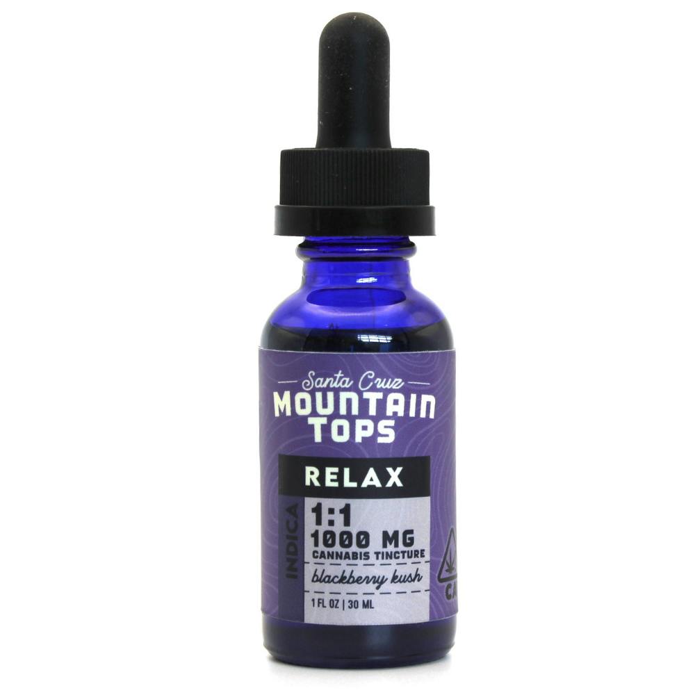 Indica Relax® 1:1 Blackberry Kush [30ml] (550mg CBD/550mg THC) - Santa ...